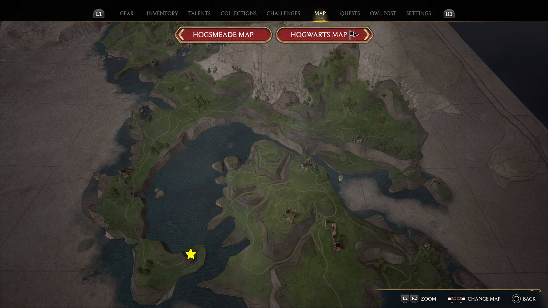 Manor Cape Astronomy Table Location Guide - Hogwarts Legacy