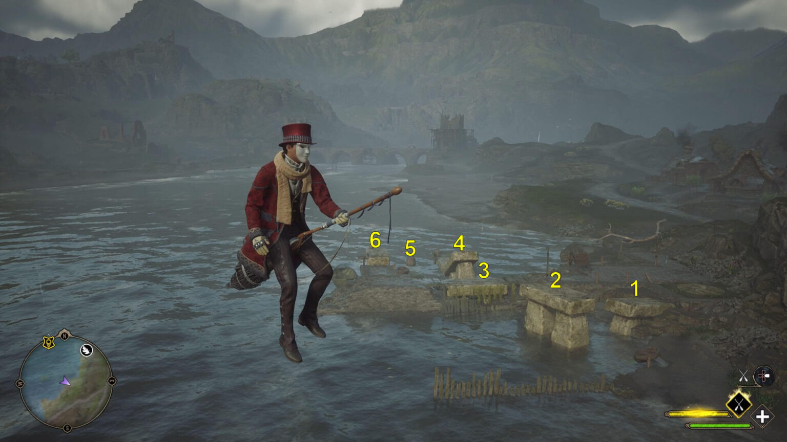 Marunweem Lake Merlin Trial Locations - Hogwarts Legacy