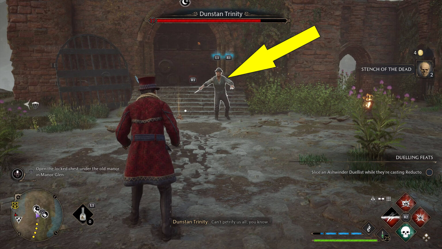 Manor Cape Infamous Foe Locations Guide - Hogwarts Legacy