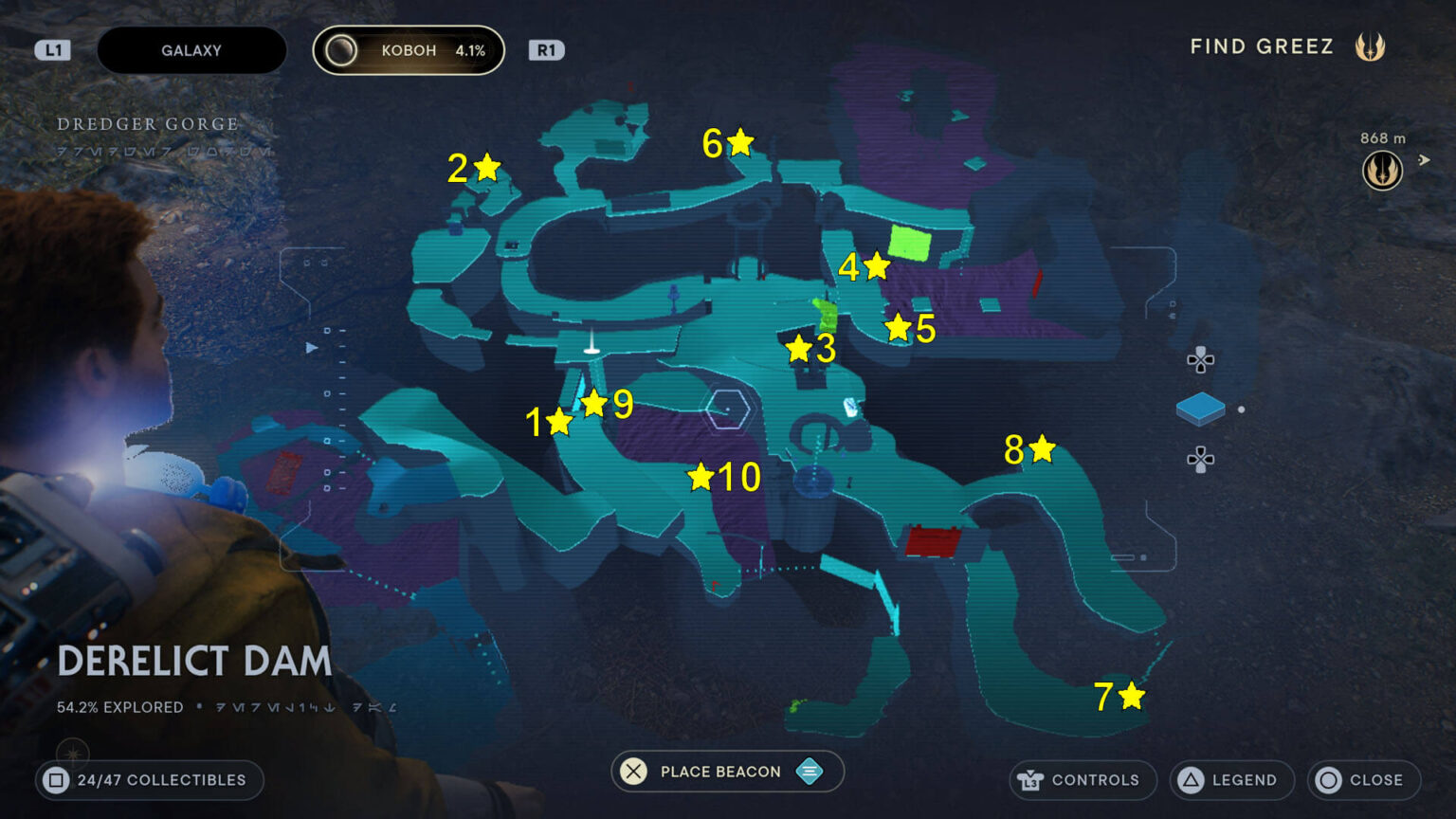 Derelict Dam Databank Locations - SW Jedi Survivor Guide