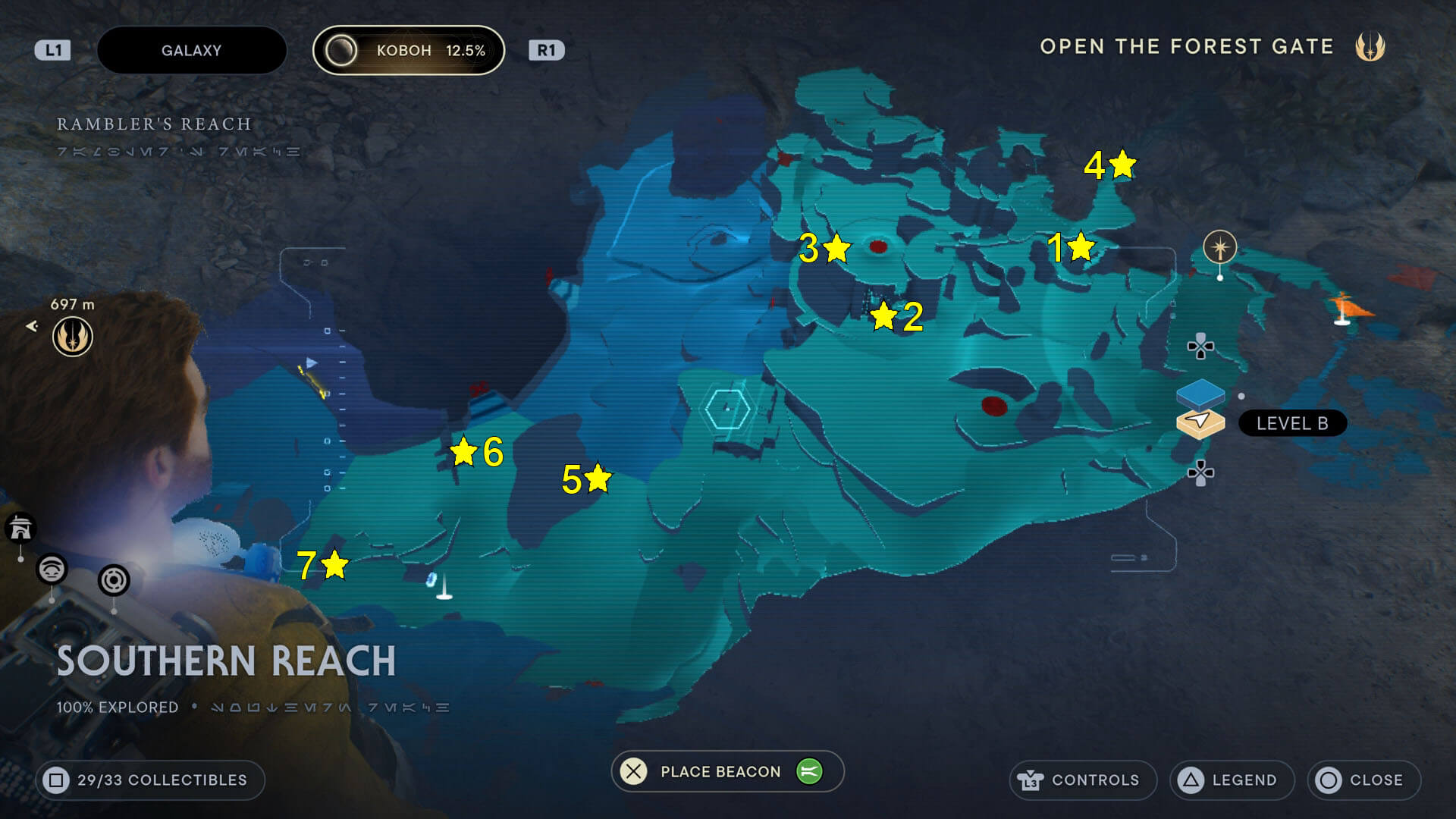 Southern Reach Treasures Locations - SW Jedi Survivor Guide