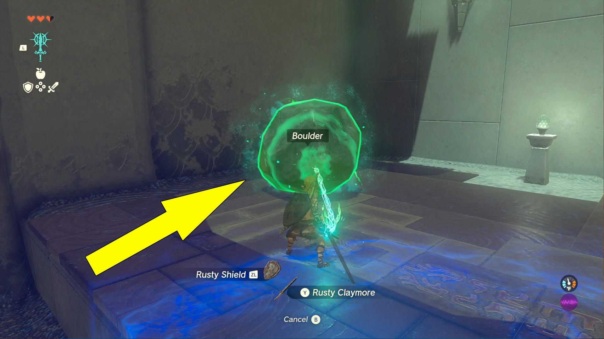 How To Destroy Fused Material - Zelda Tears Of The Kingdom