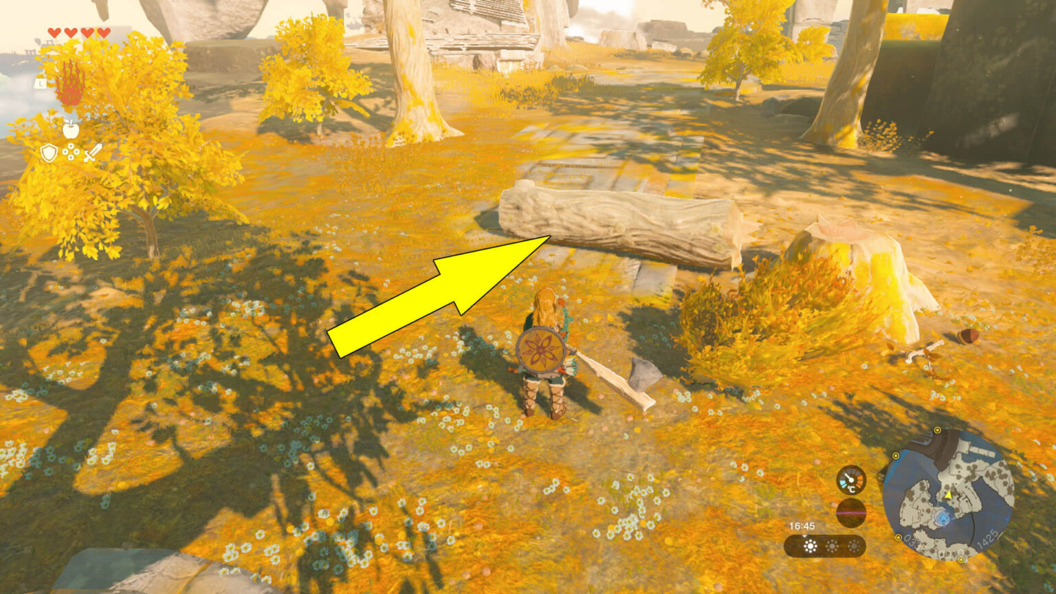 How To Cut Trees - Zelda Tears Of The Kingdom Wiki Guide