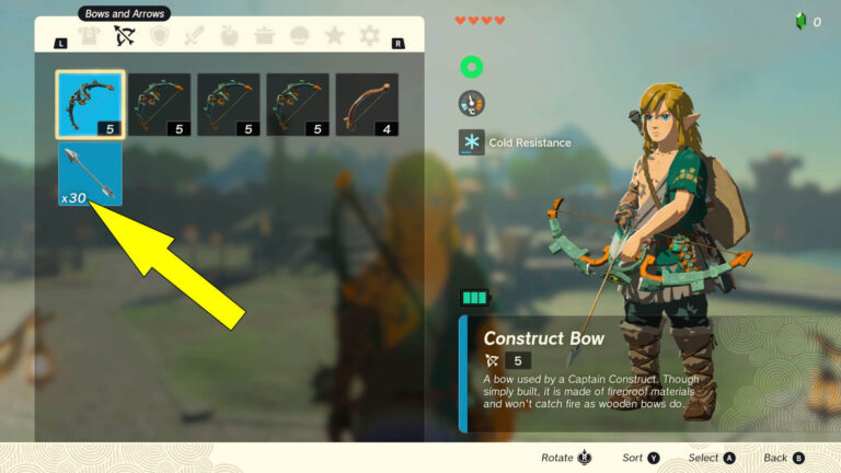 How To Get Arrows - Zelda Tears Of The Kingdom Wiki Guide