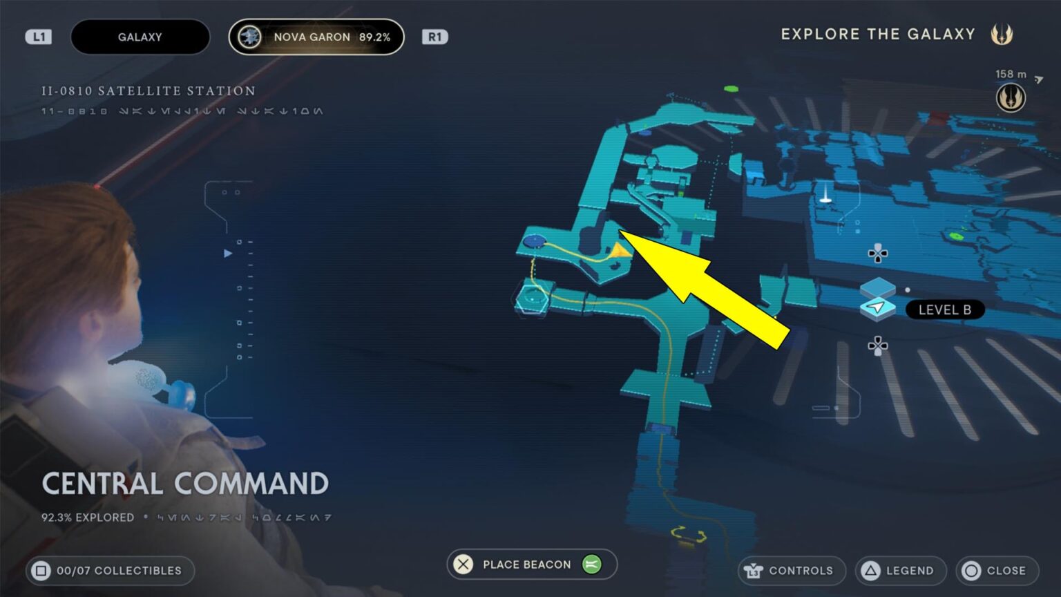 Databanks Locations Display Map Upgrade - SW Jedi Survivor