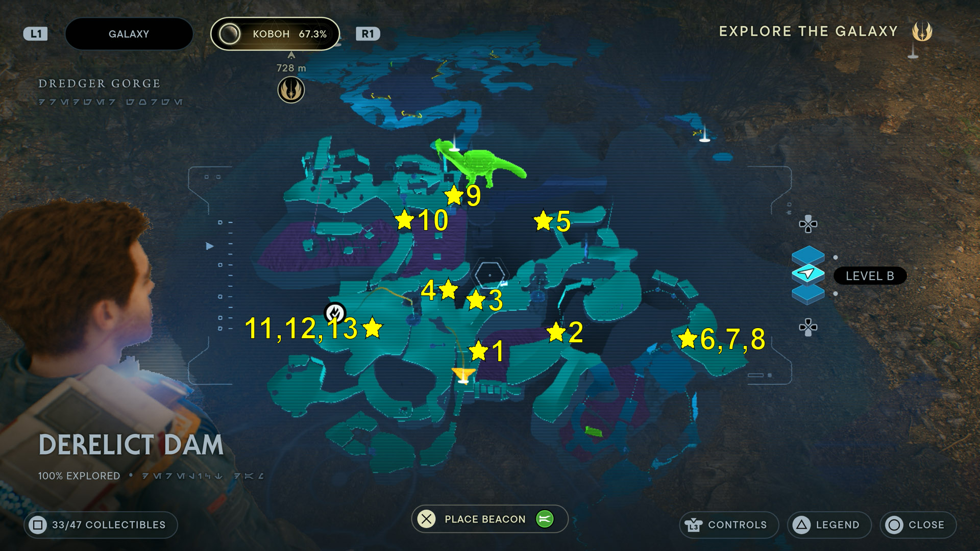 Derelict Dam Seed Pods Locations - SW Jedi Survivor Guide