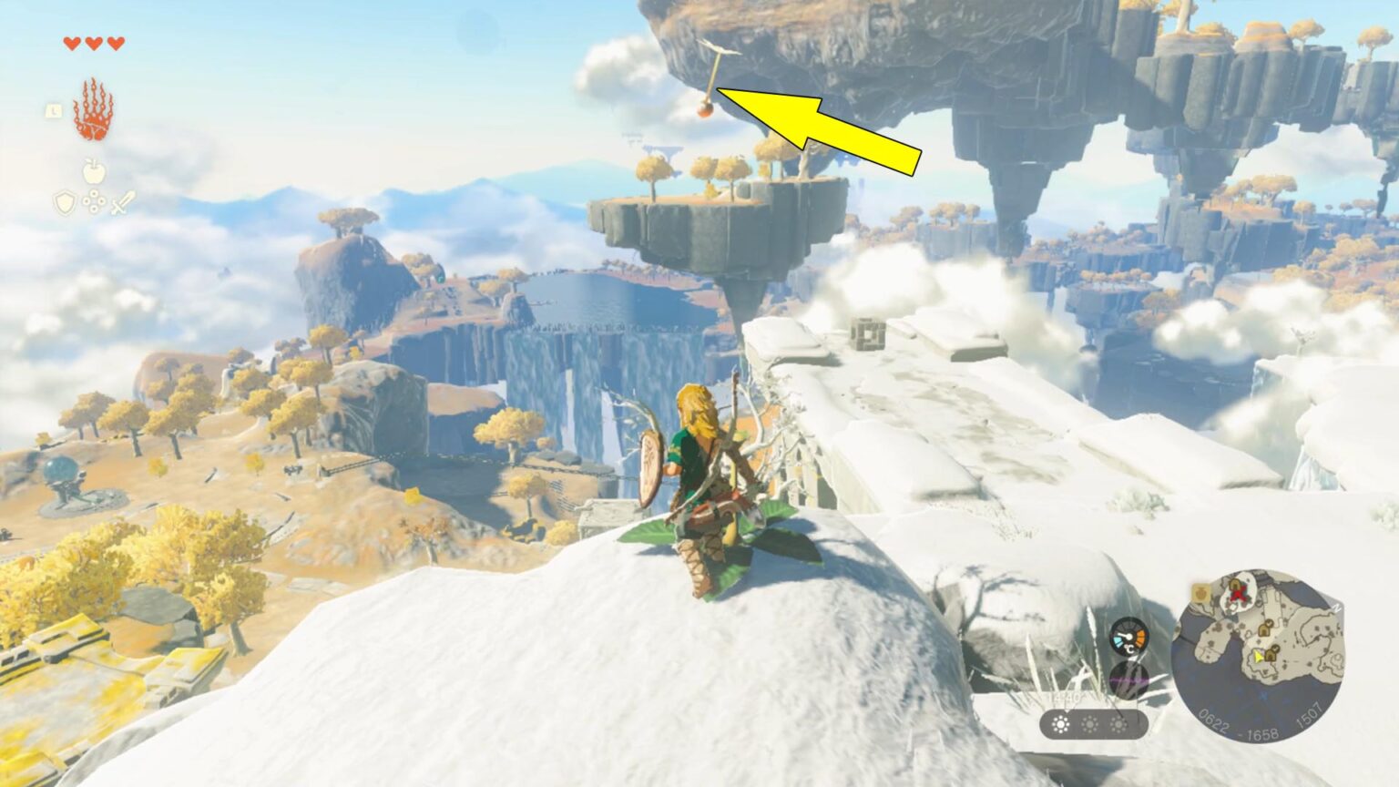 Pit Cave Dandelion Korok Puzzle - Zelda Tears Of The Kingdom