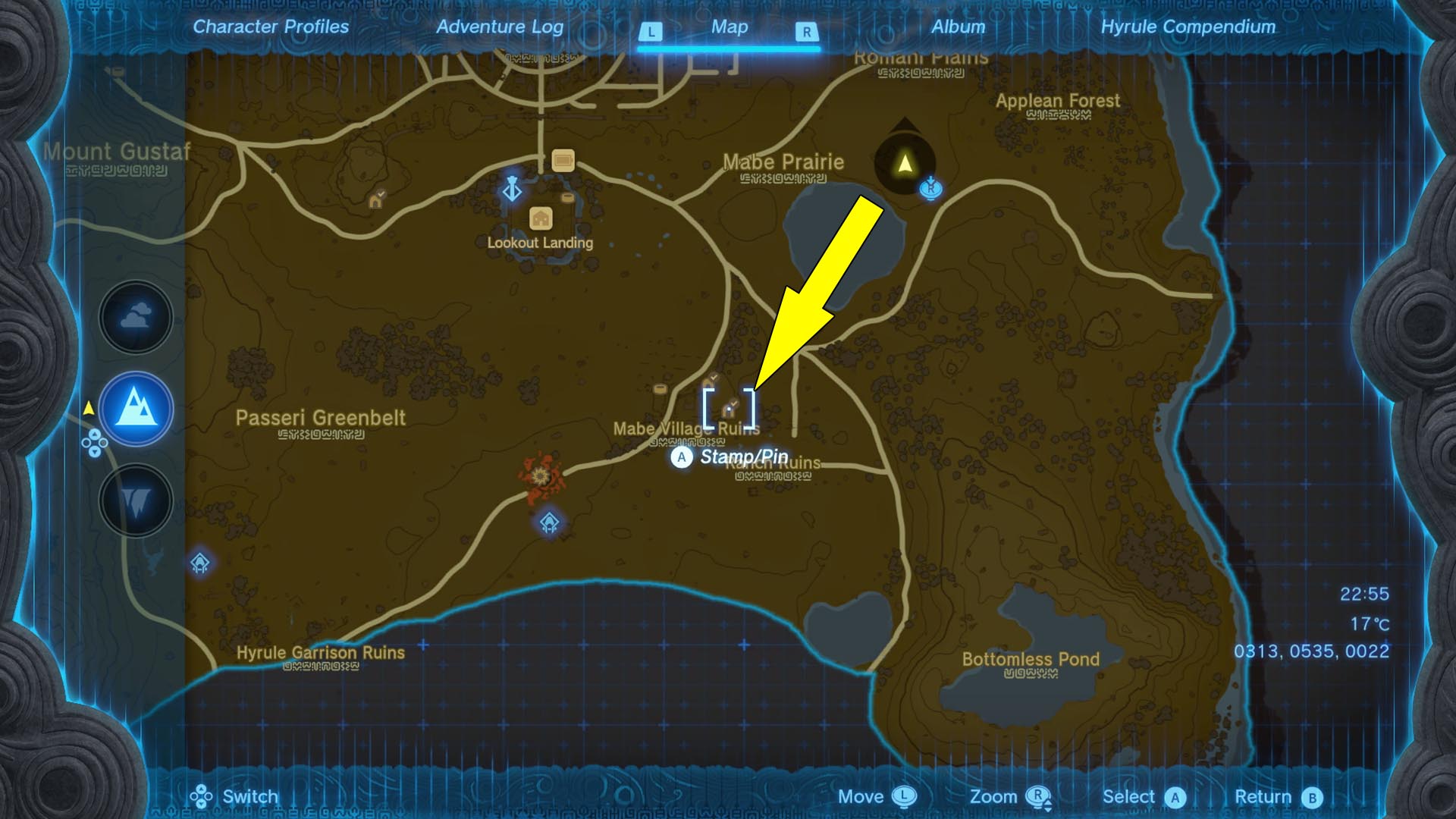 Ranch Ruins Cave Chest Location - Zelda Tears Of The Kingdom