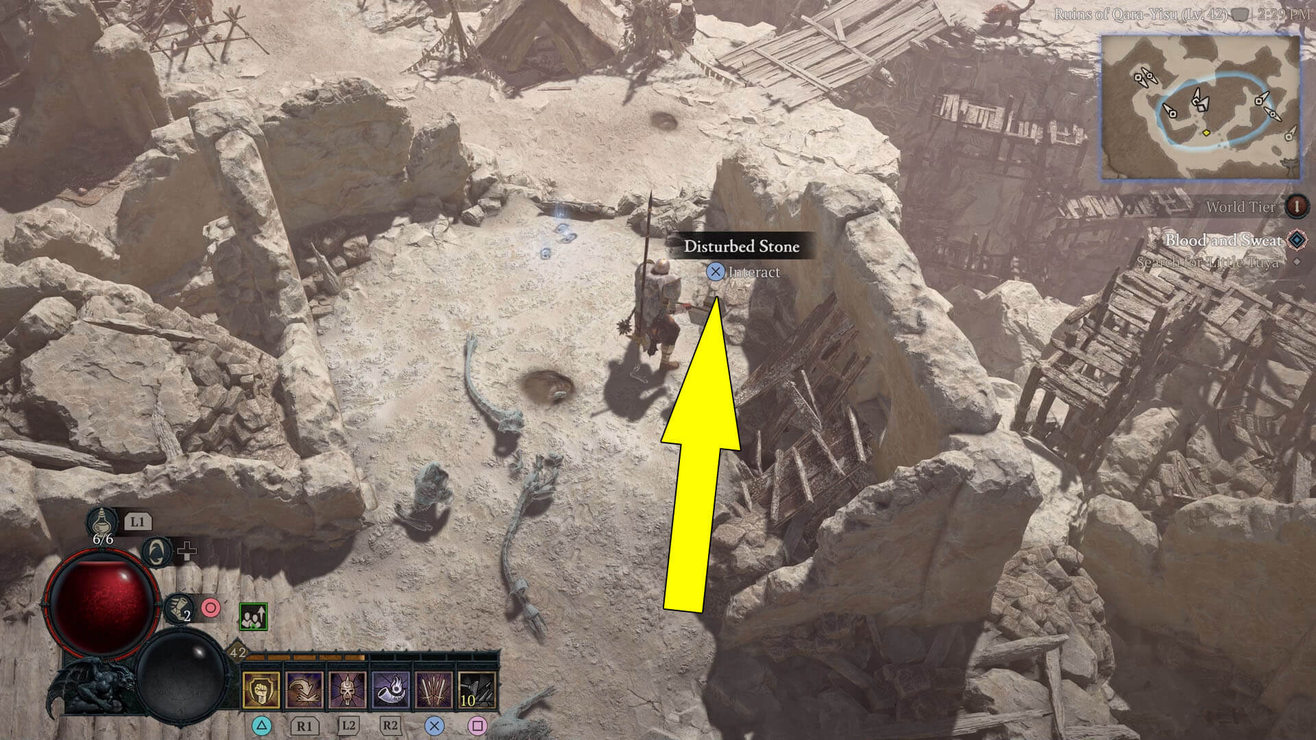 Blood And Sweat Little Tuya Location - Diablo 4 Wiki Guide