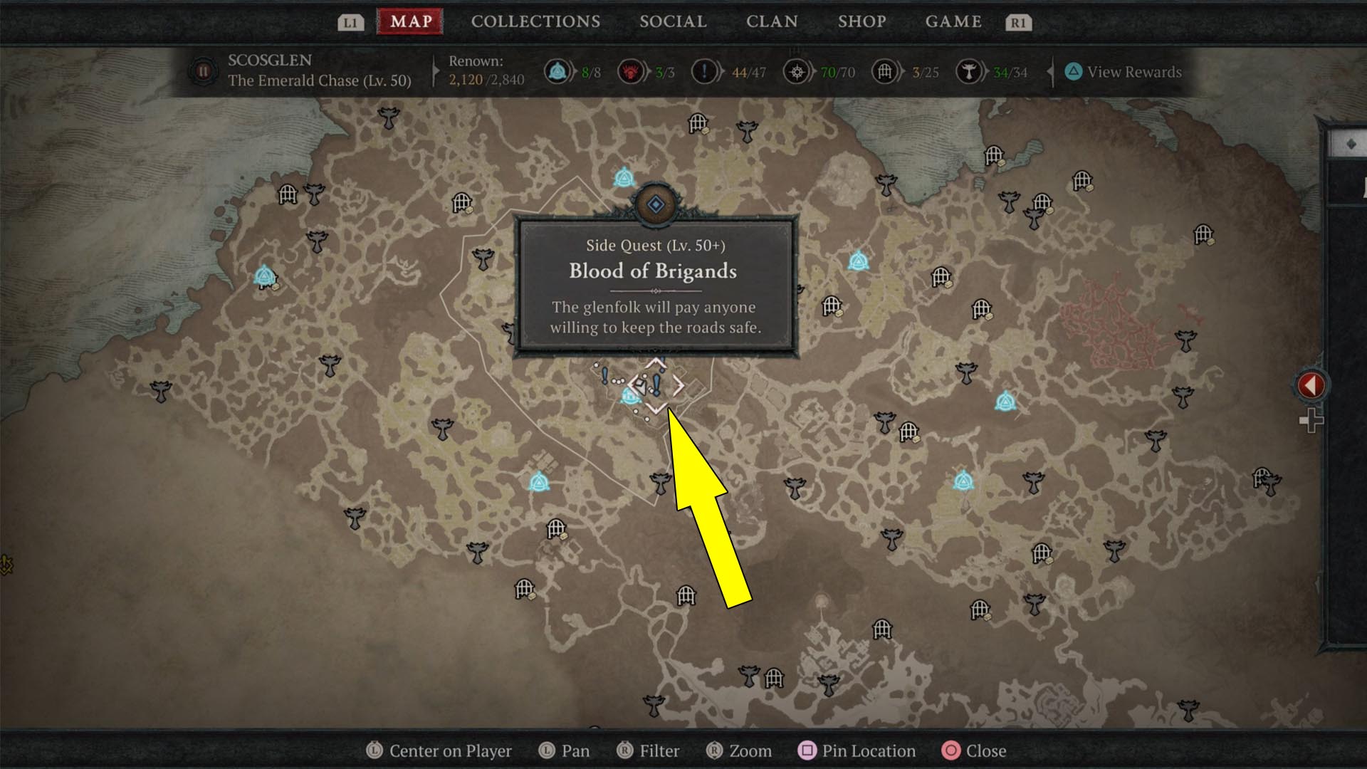 Blood Of Brigands Bandits Locations - Diablo 4 Wiki Guide