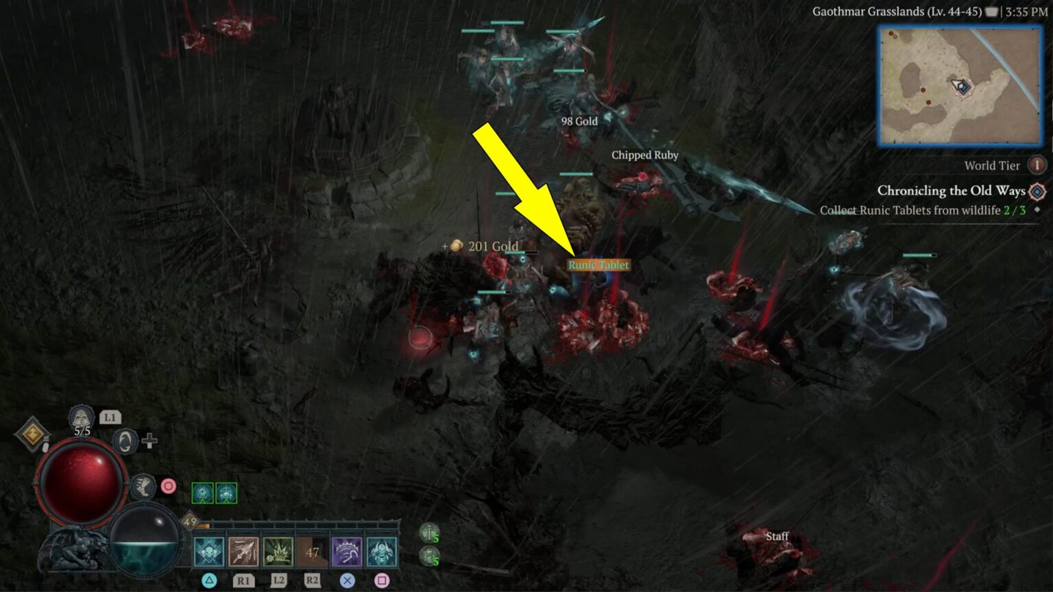Chronicling The Old Ways Runic Tablets Locations - Diablo 4
