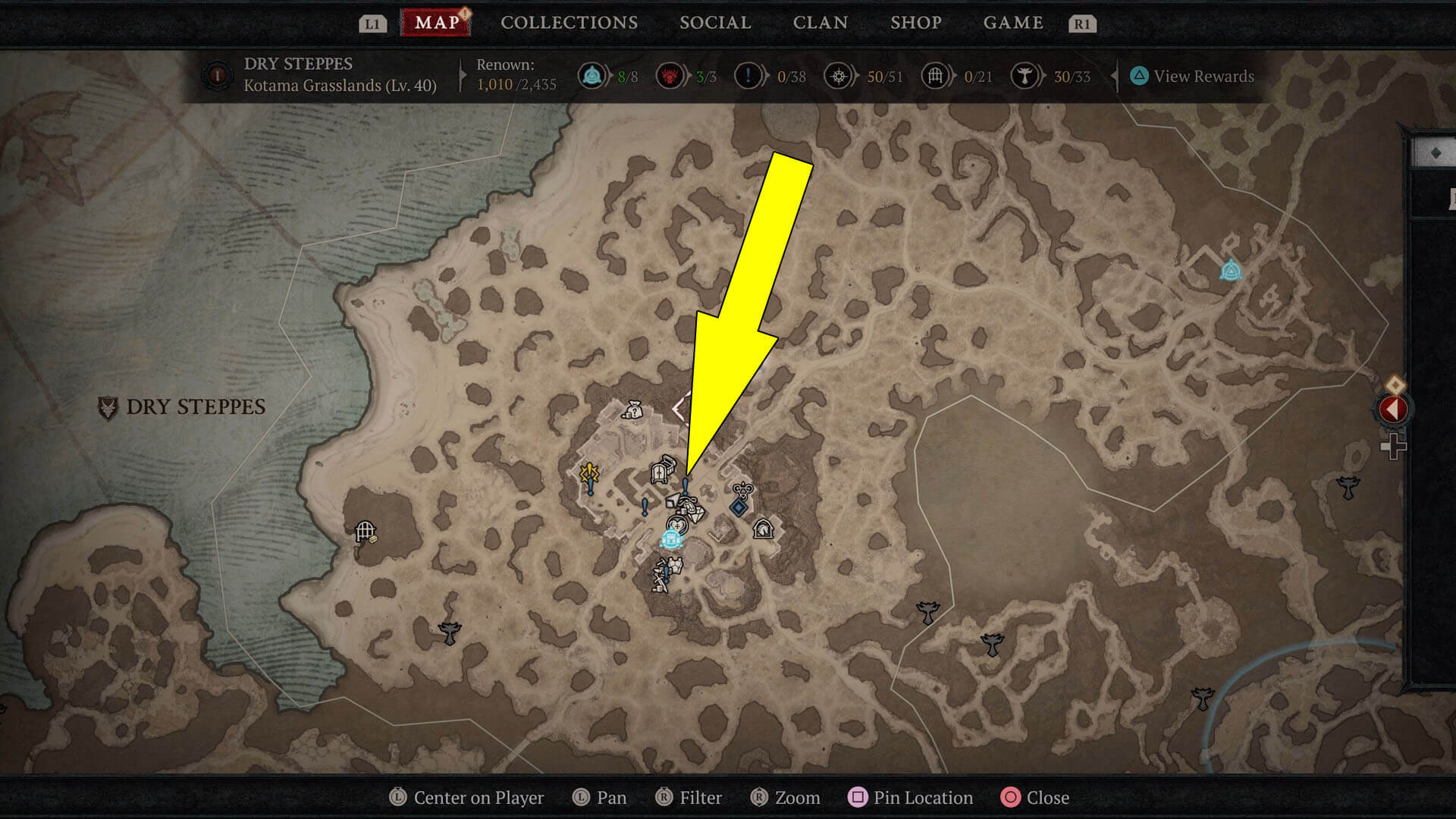 Corroding Mettle Khada Location - Diablo 4 Wiki Guide