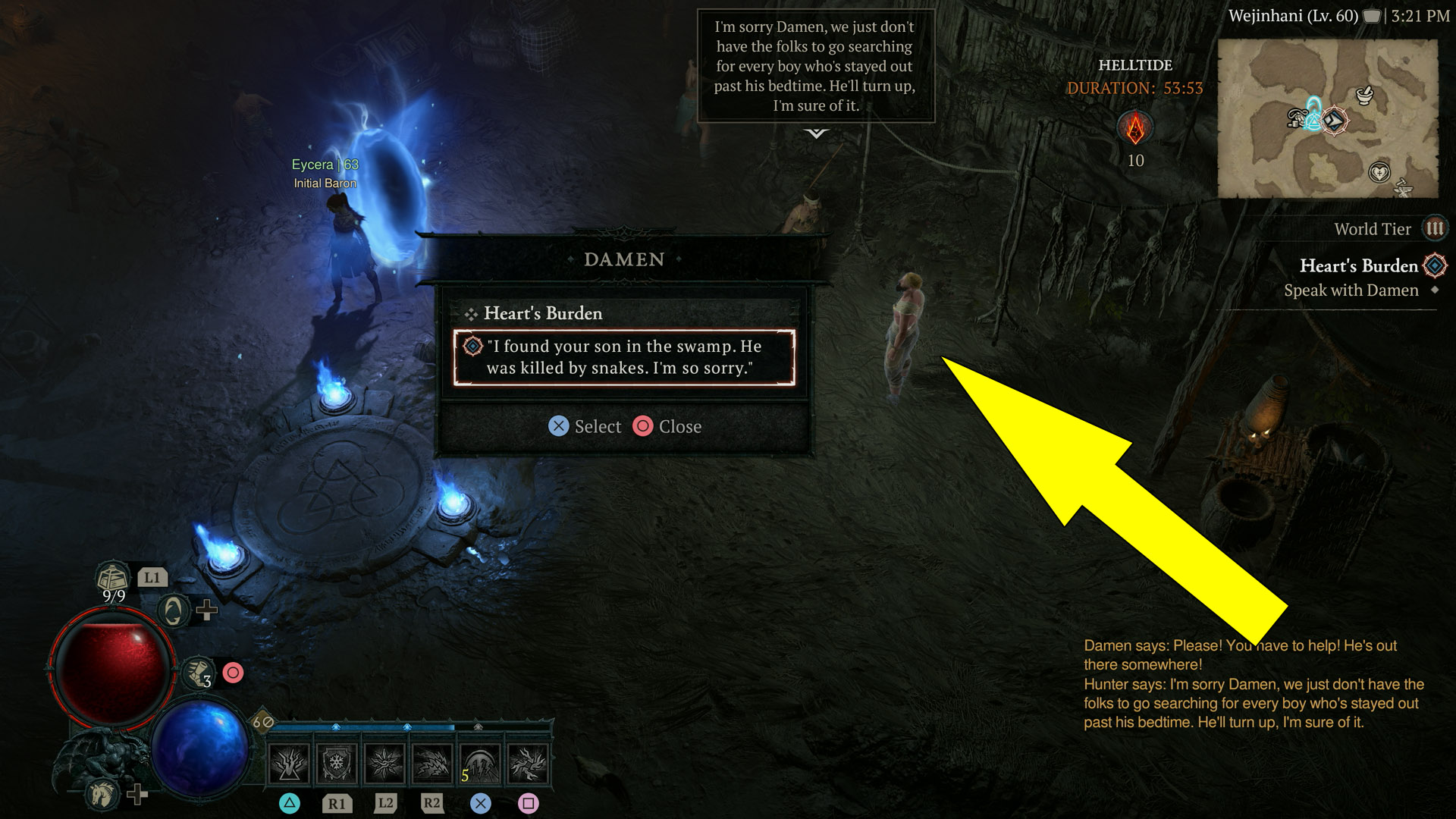 Heart's Burden Rusted Dagger Location - Diablo 4 Wiki Guide