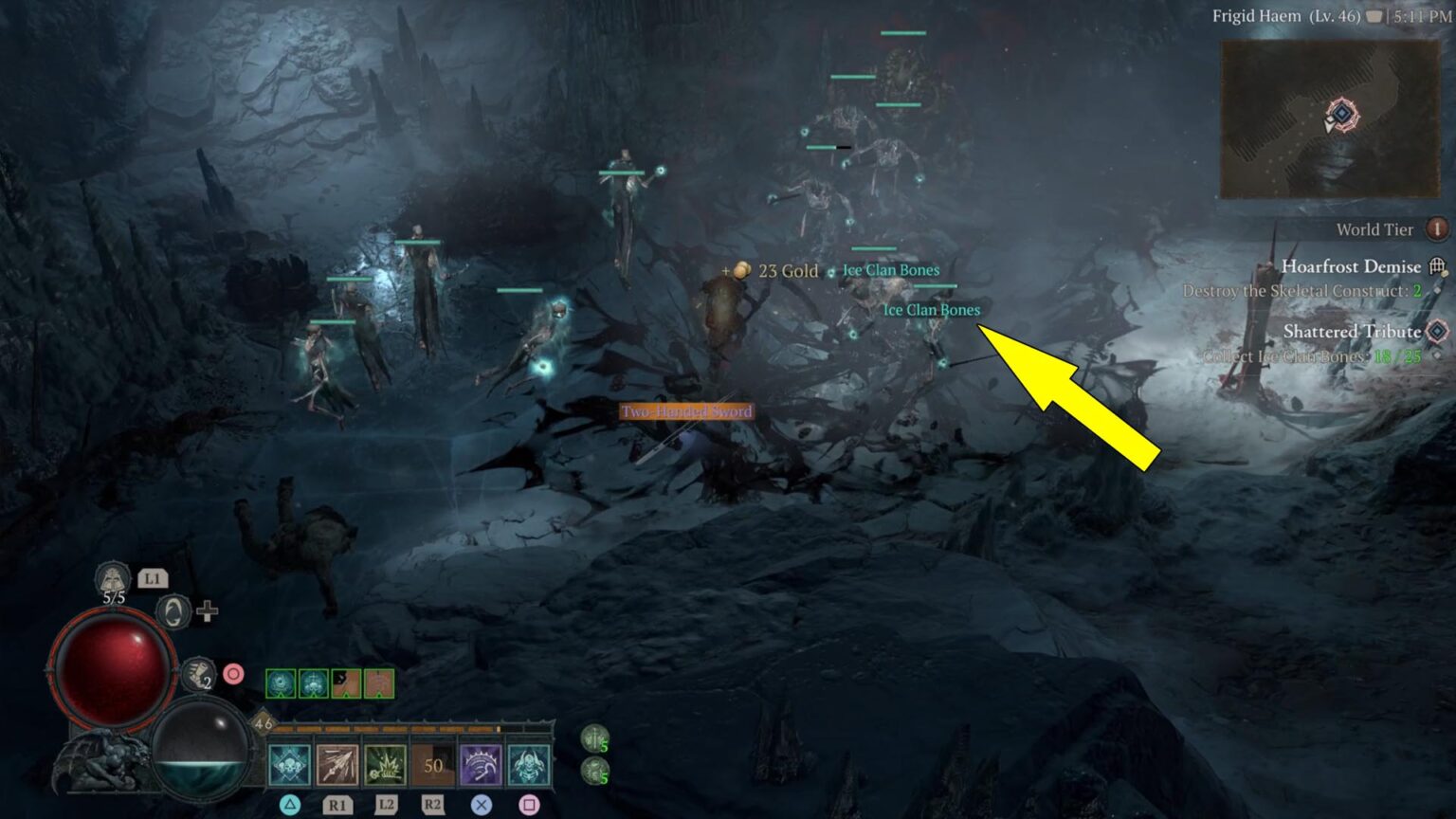 Shattered Tribute Ice Clan Bones Locations - Diablo 4 Guide