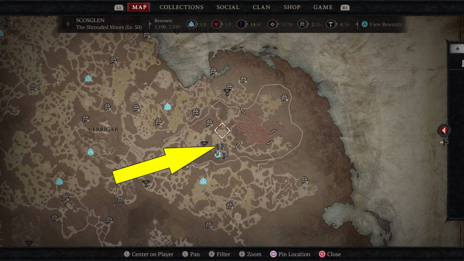 Of Pests And Pestilence Stinging Swarms Location - Diablo 4