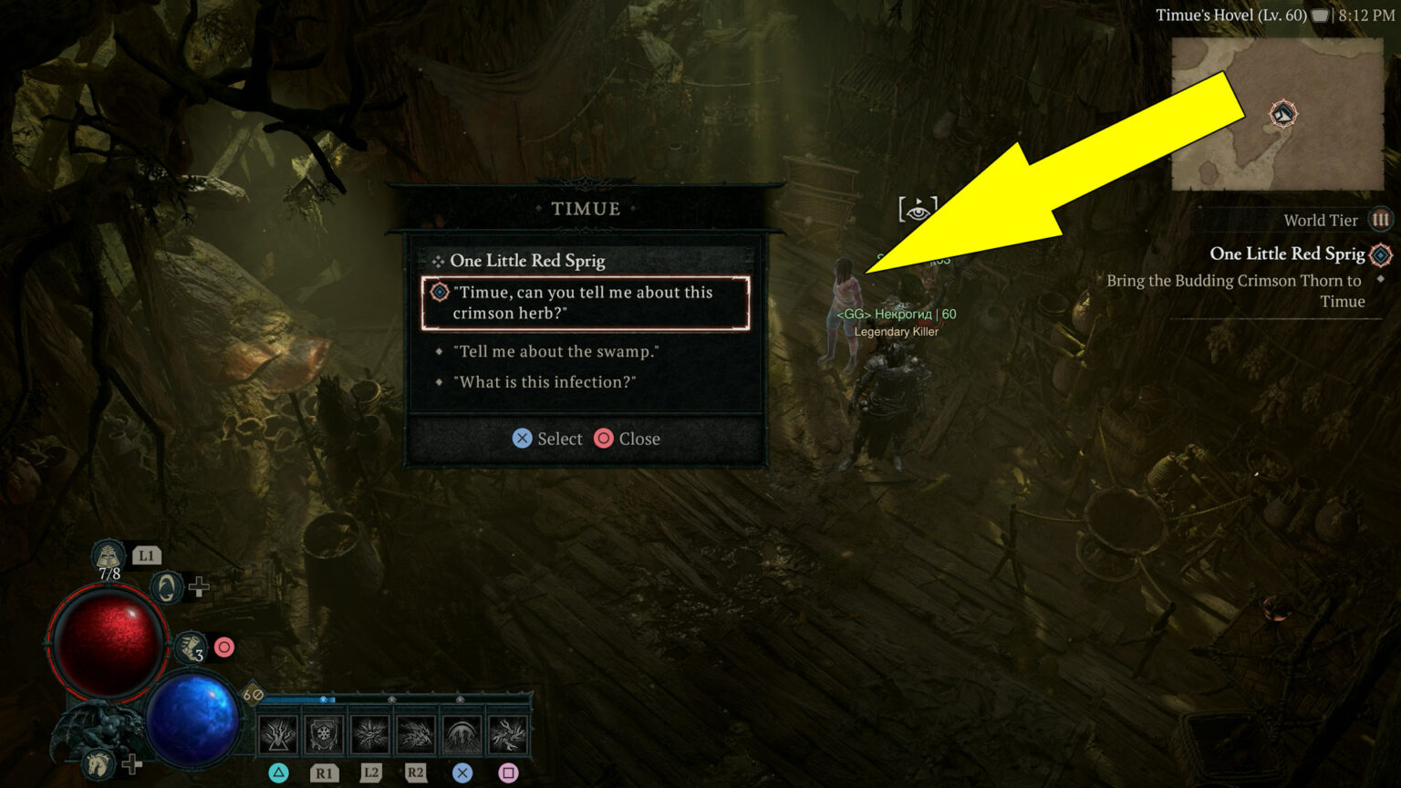 One Little Red Sprig Budding Crimson Thorn - Diablo 4 Guide
