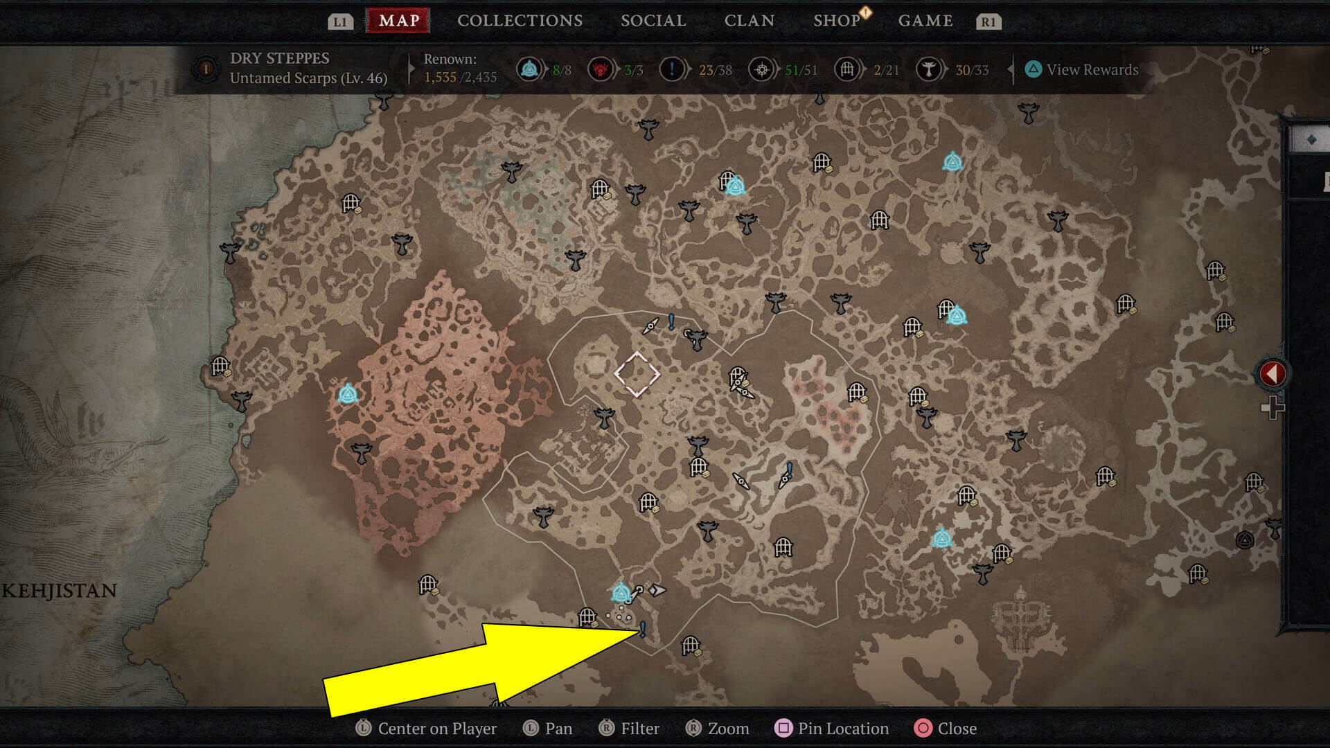 Salt Begets Salt Tuji Location - Diablo 4 Wiki Guide