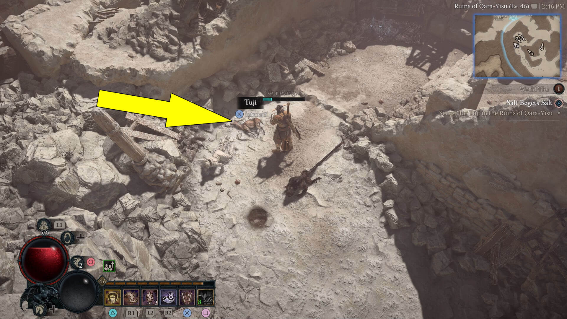 Salt Begets Salt Tuji Location - Diablo 4 Wiki Guide