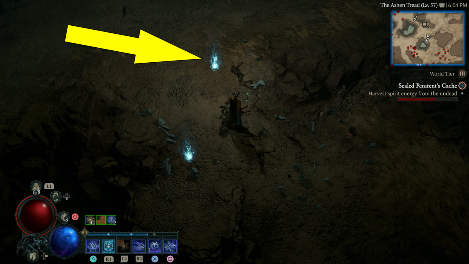 Sealed Penitent's Cache Undead Spirit Energy - Diablo 4 Wiki