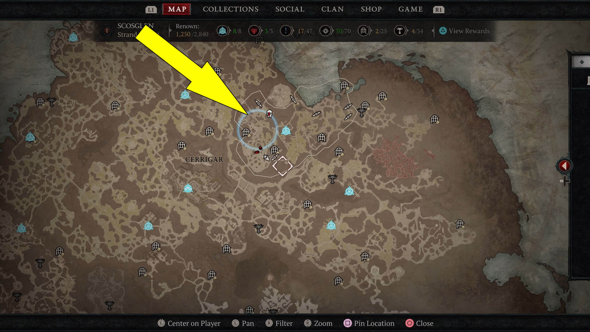 The Seer Goatman Entrails Location - Diablo 4 Wiki Guide