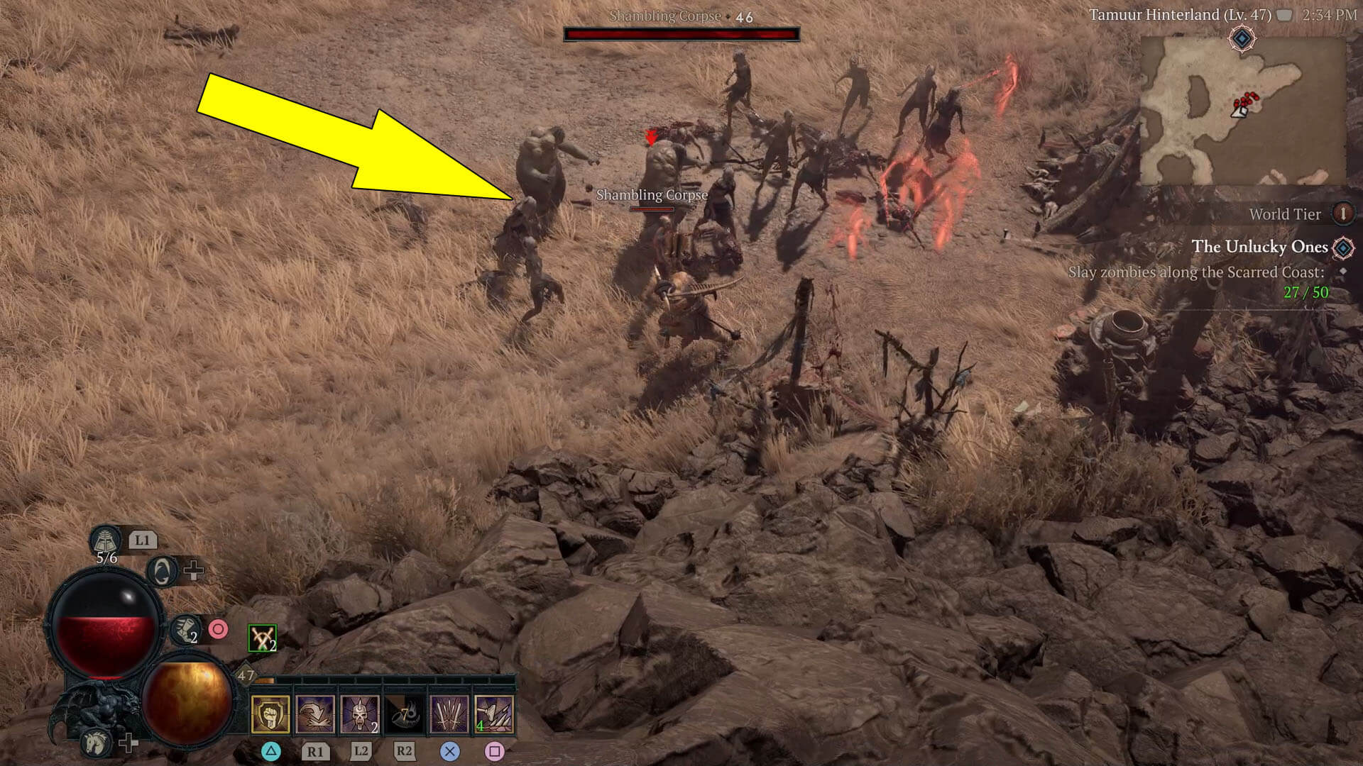 The Unlucky Ones Zombies Location - Diablo 4 Wiki Guide