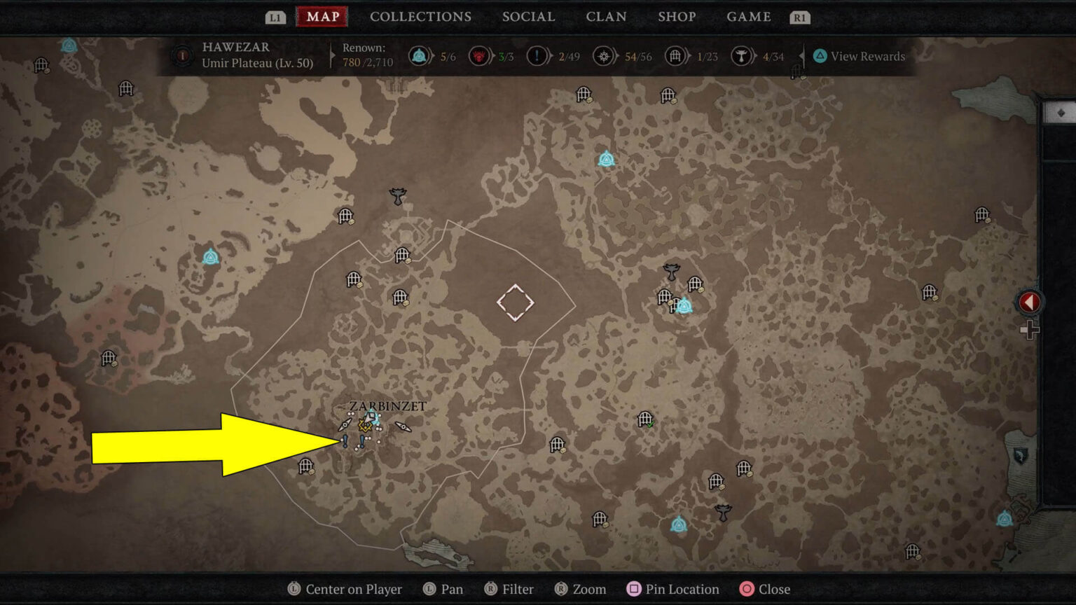 Coiled Grasp Crusader Berolt Location - Diablo 4 Wiki Guide