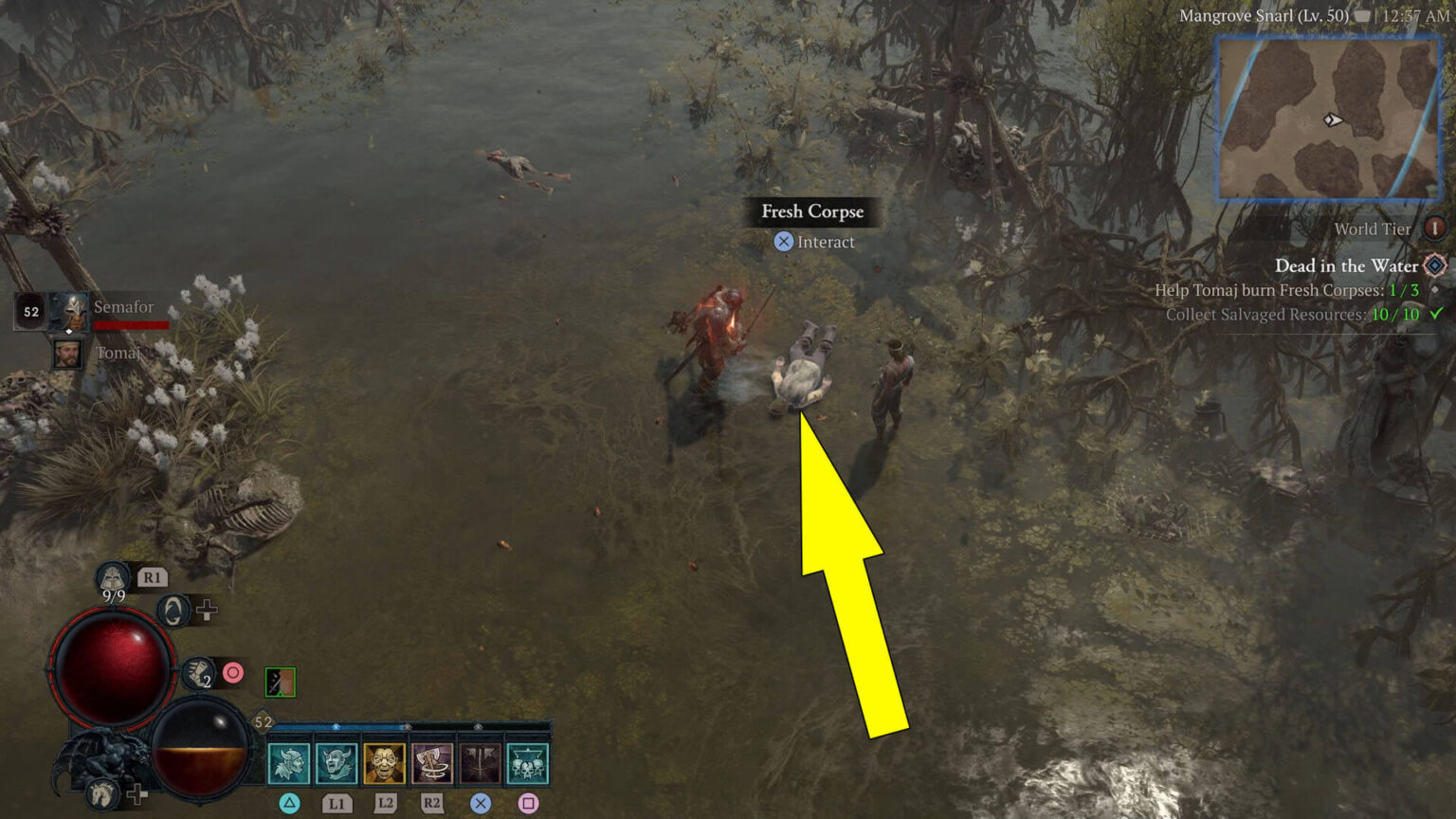 Dead In Water Fresh Corpses Location - Diablo 4 Wiki Guide
