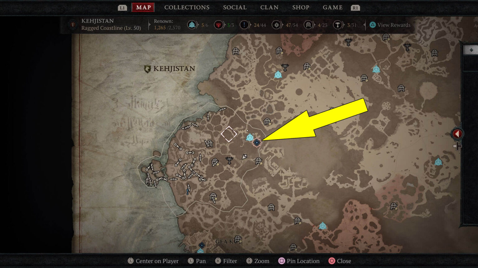 Head Of The Snake Hideout Entrance Location - Diablo 4 Guide