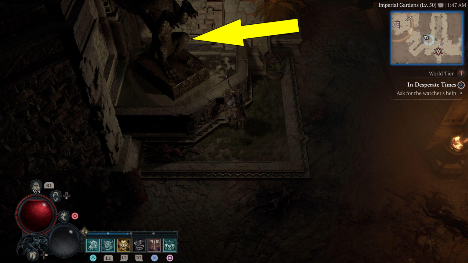In Desperate Times Watcher Location - Diablo 4 Wiki Guide