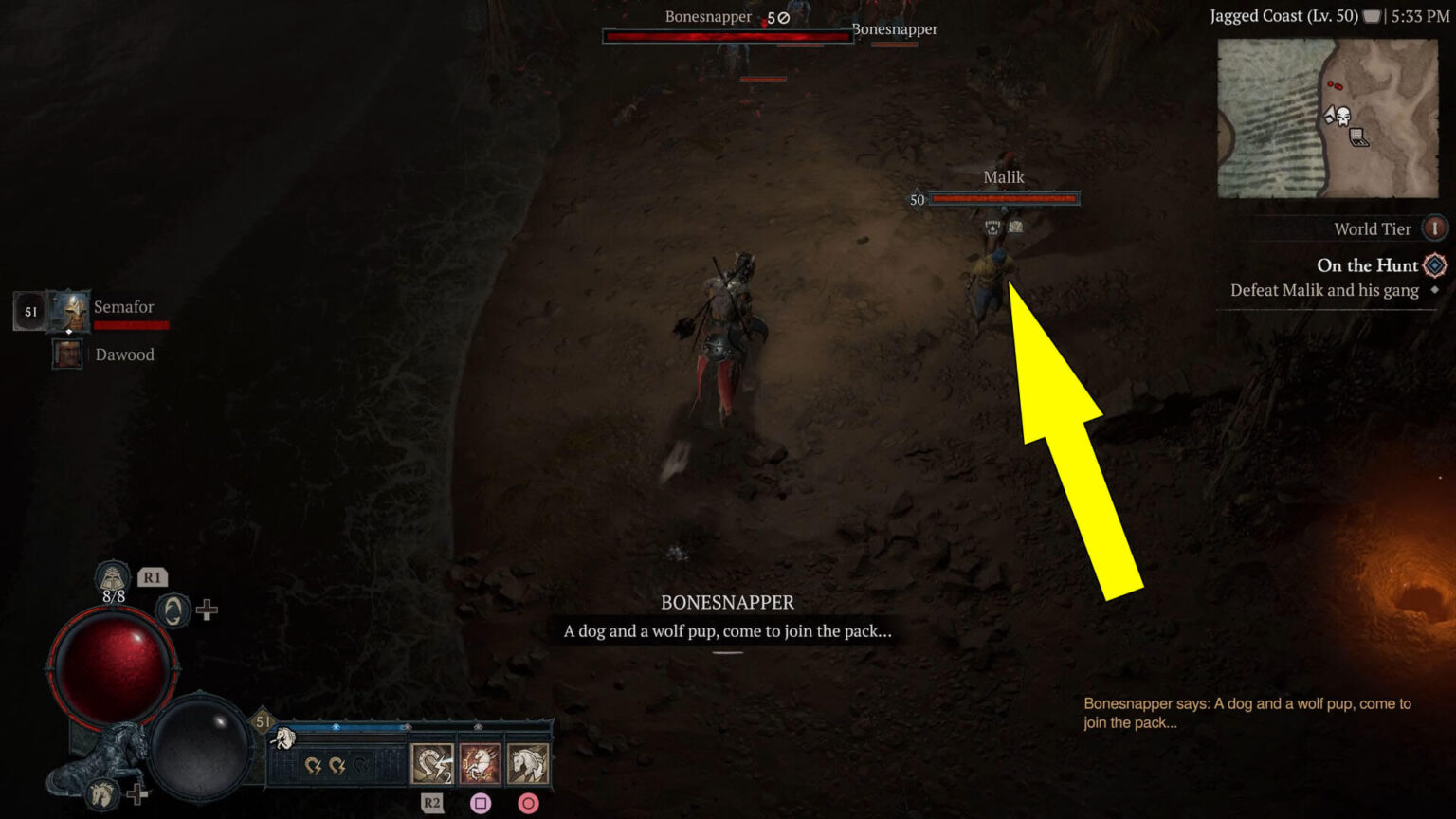 On The Hunt Dawood Location - Diablo 4 Wiki Guide