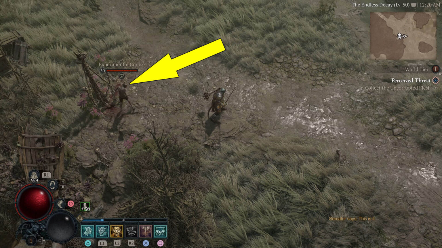 Perceived Threat Zurke Experiments Location - Diablo 4 Guide