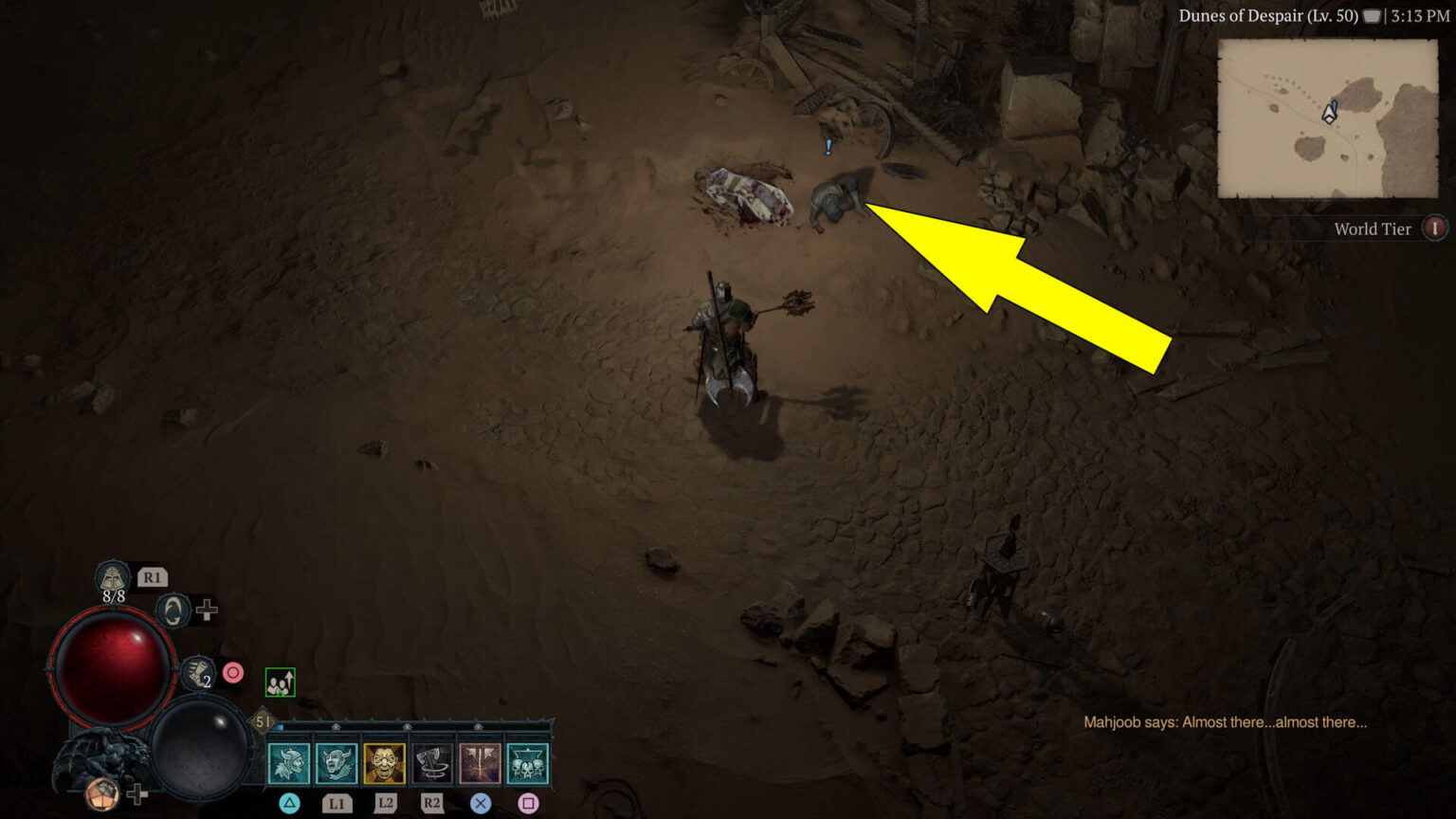 Road To Ruin Mahjoob Location - Diablo 4 Wiki Guide