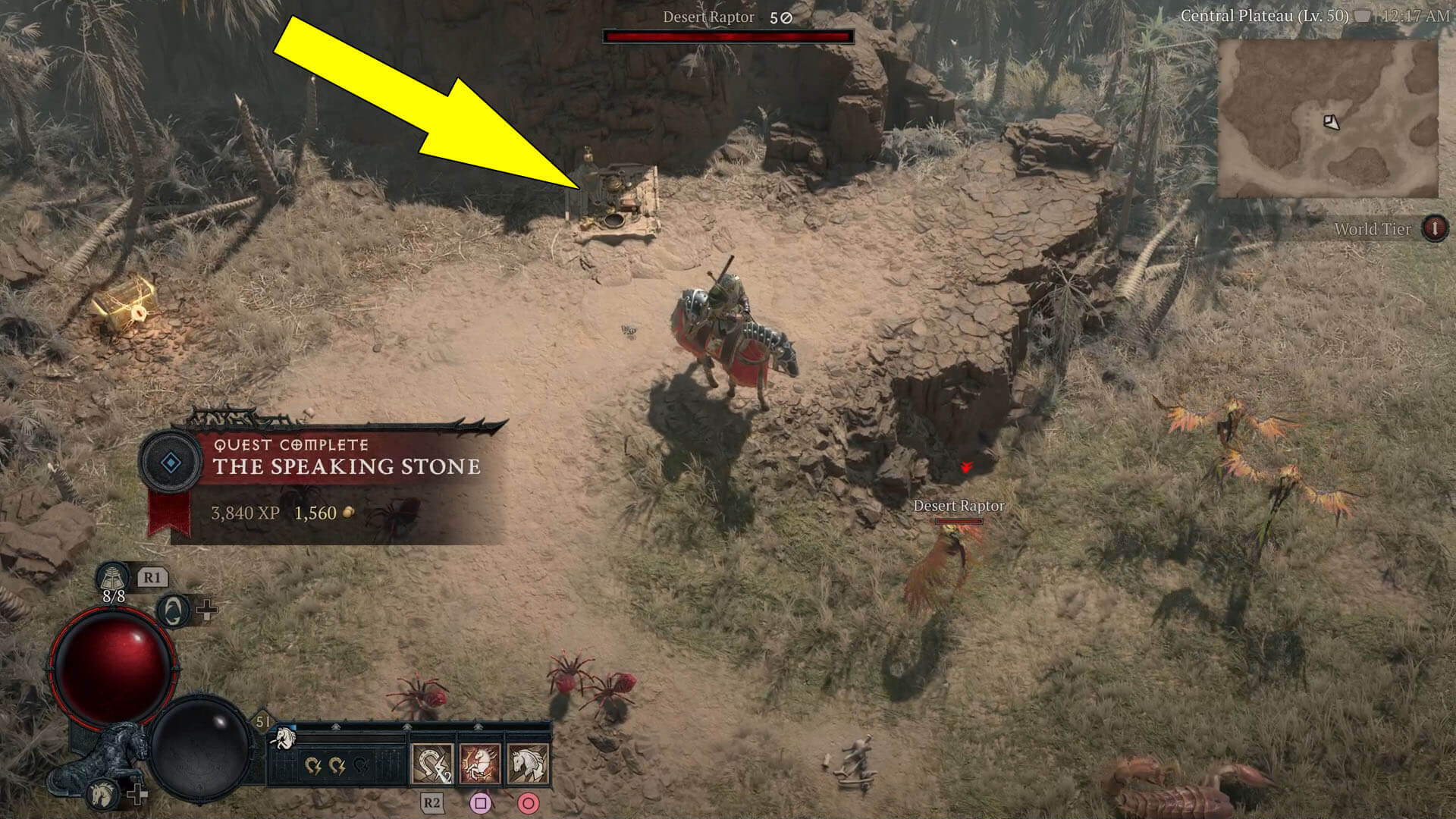 Speaking Stone Mysterious Shrine Location - Diablo 4 Guide