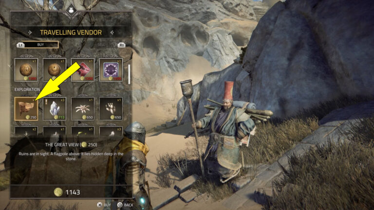 The Great View Treasure Map Chest Location - Atlas Fallen