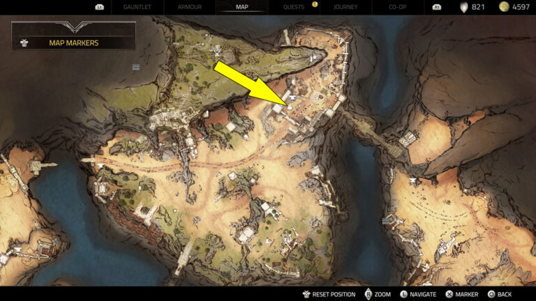 Hidden On Cliffs Treasure Map Chest Location - Atlas Fallen