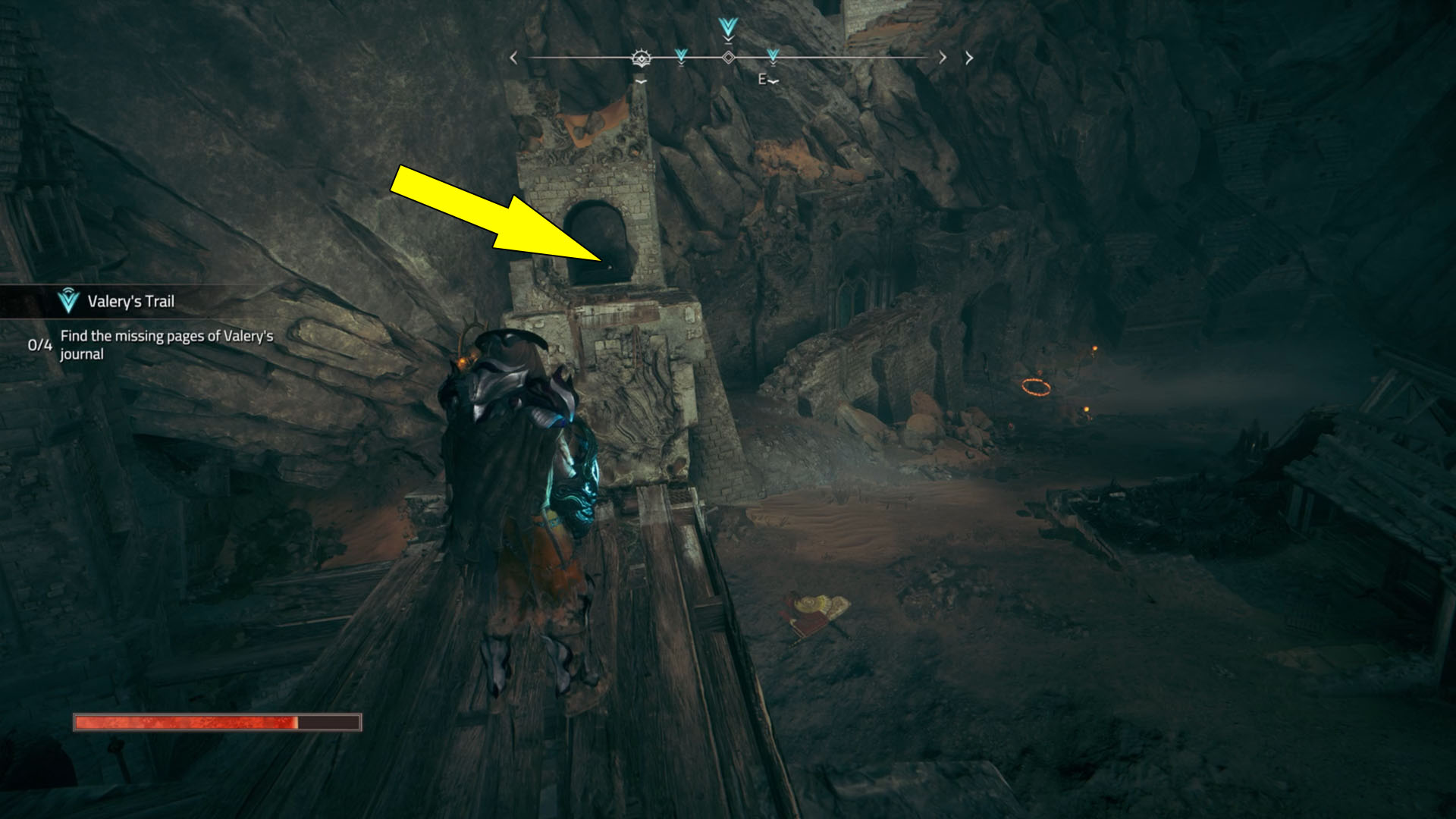 Valery Trail Missing Journal Pages Locations - Atlas Fallen