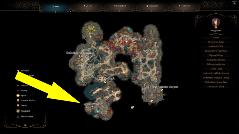 How To Use the Arcane Tower Elevator - Baldur's Gate 3