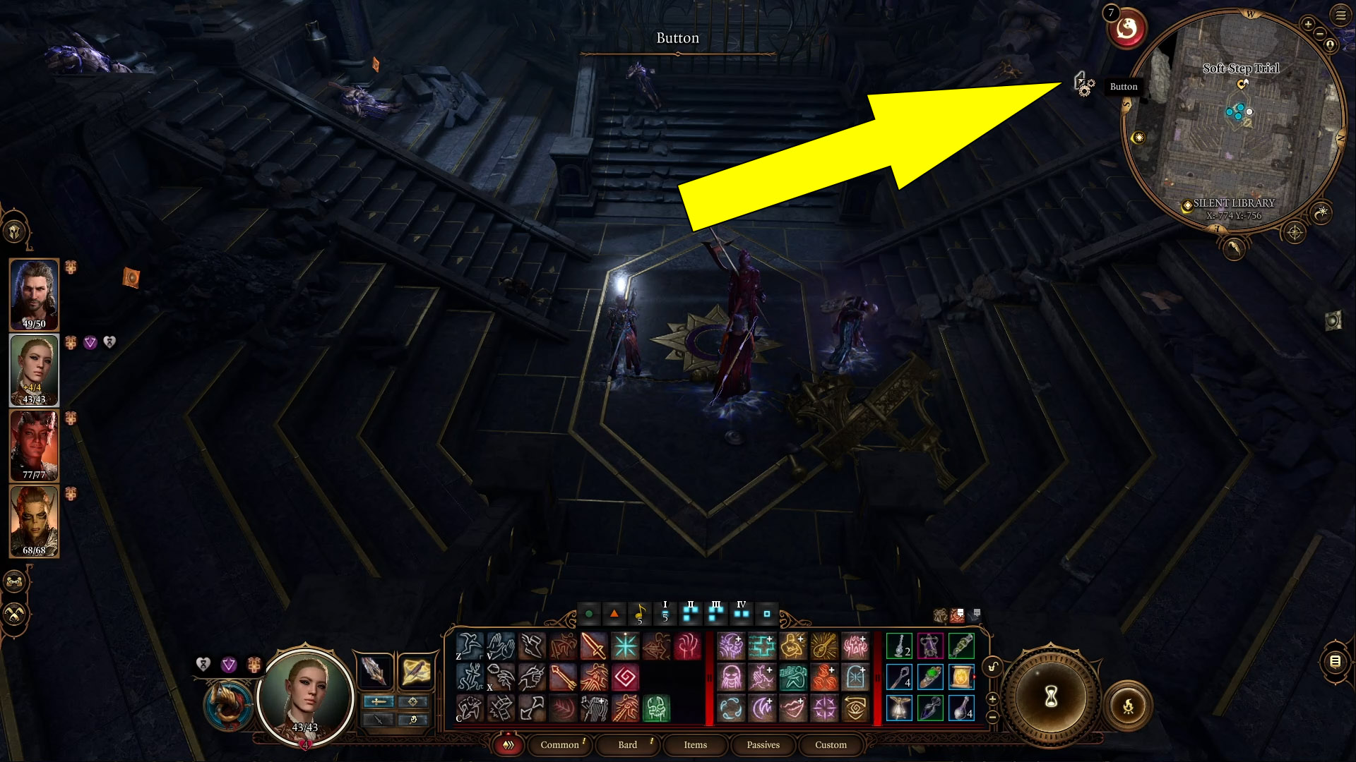 Silent Library Riddle Of The Night Puzzle - Baldur's Gate 3