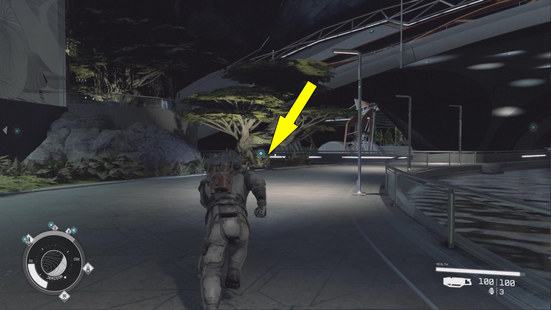 A Tree Grows In New Atlantis Bio-Sensors Locations - Starfield