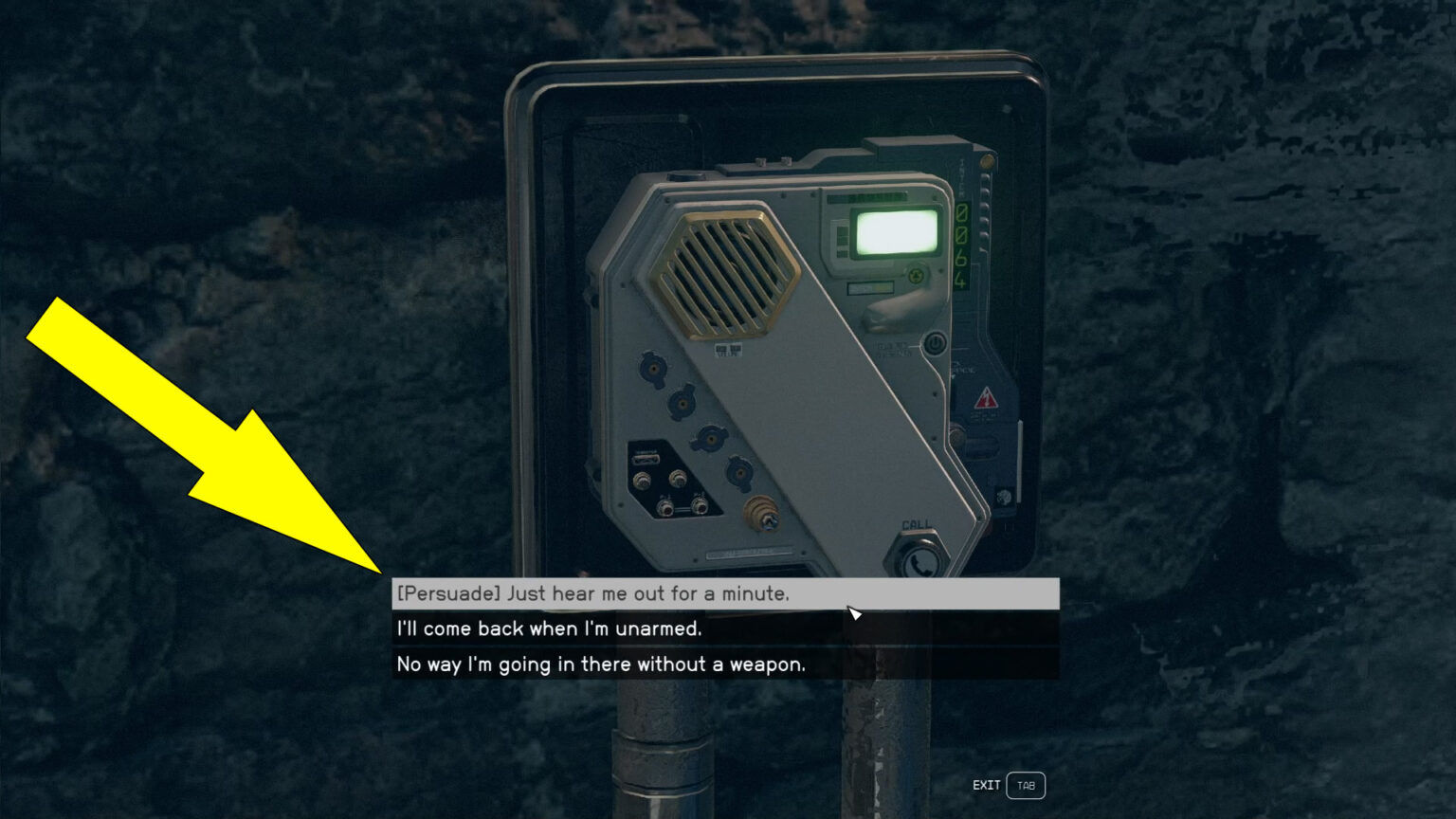 Job Gone Wrong Bank Robbers Persuasion - Starfield Guide