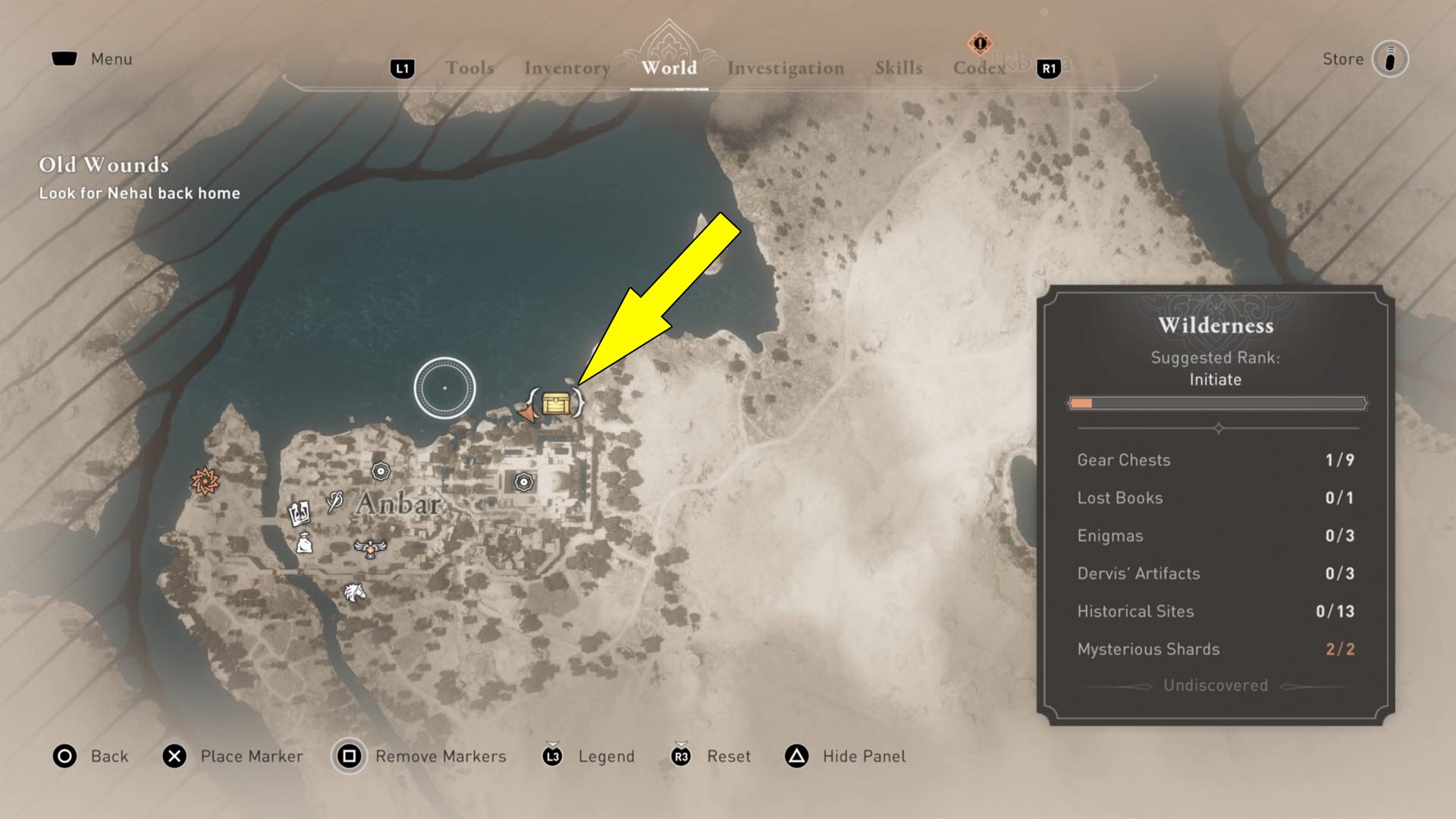 Anbar Gear Chest Location Puzzle - Assassin's Creed Mirage