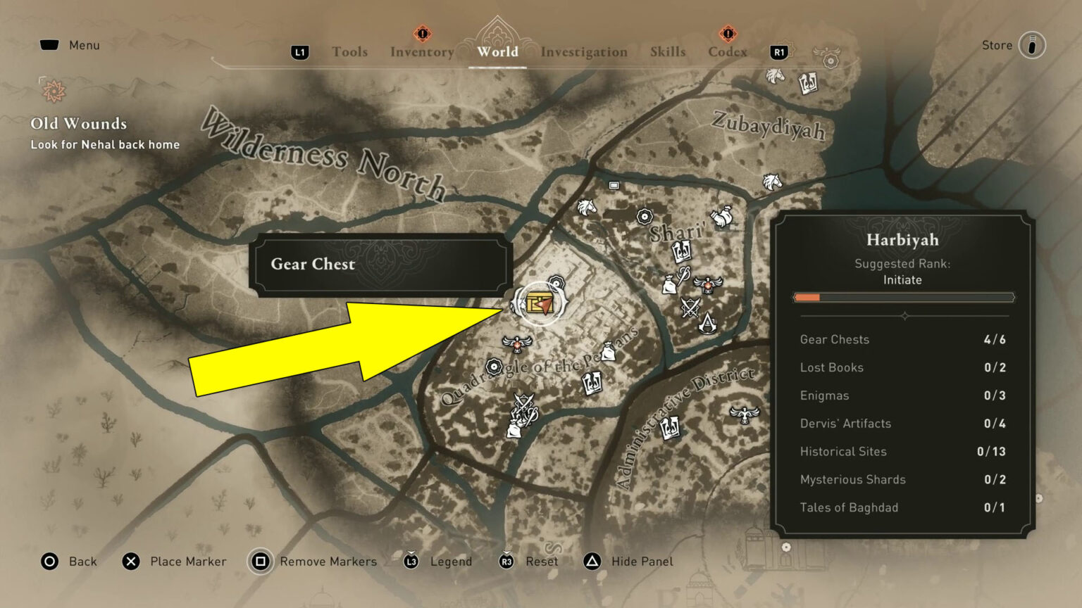 Damascus Gate Prison Gear Chest - Assassin's Creed Mirage