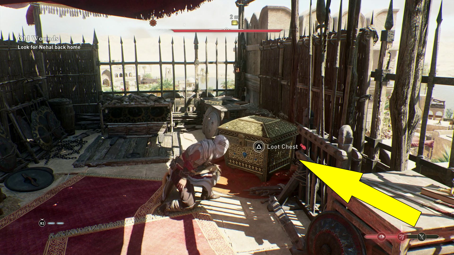 Khurasan Gate Guardhouse Chest - Assassin's Creed Mirage