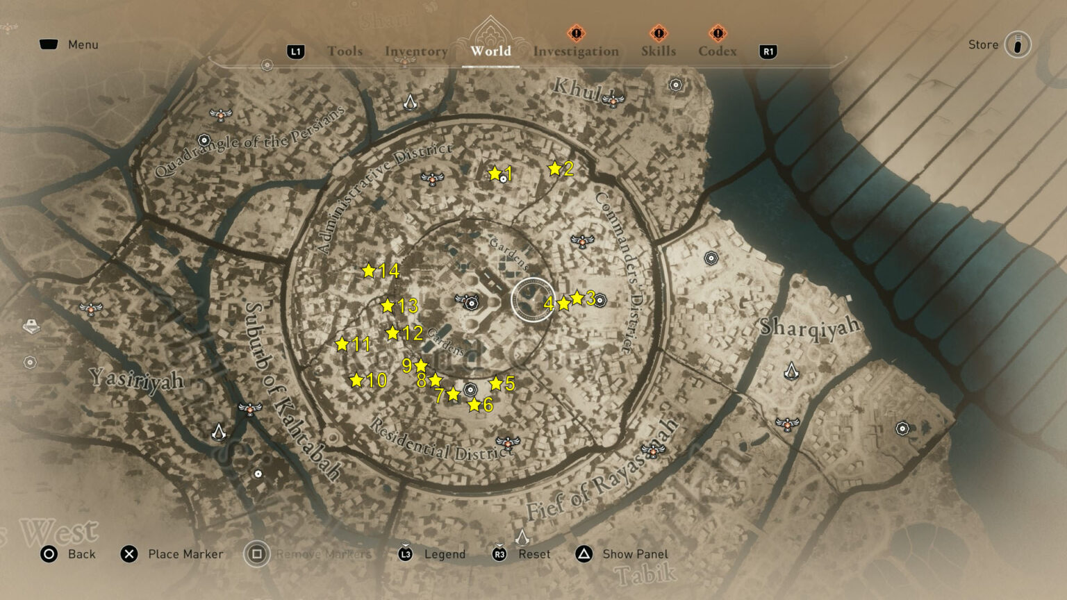 Round City Historical Sites Guide - Assassin's Creed Mirage