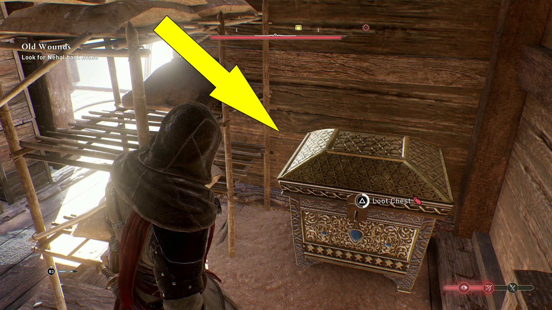 Upper Harbor Gear Chest Puzzle - Assassin's Creed Mirage