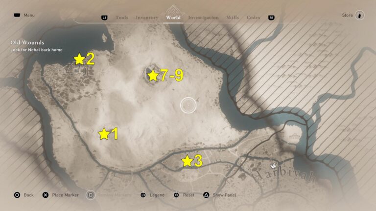 Wilderness Gear Chest Locations - Assassin's Creed Mirage