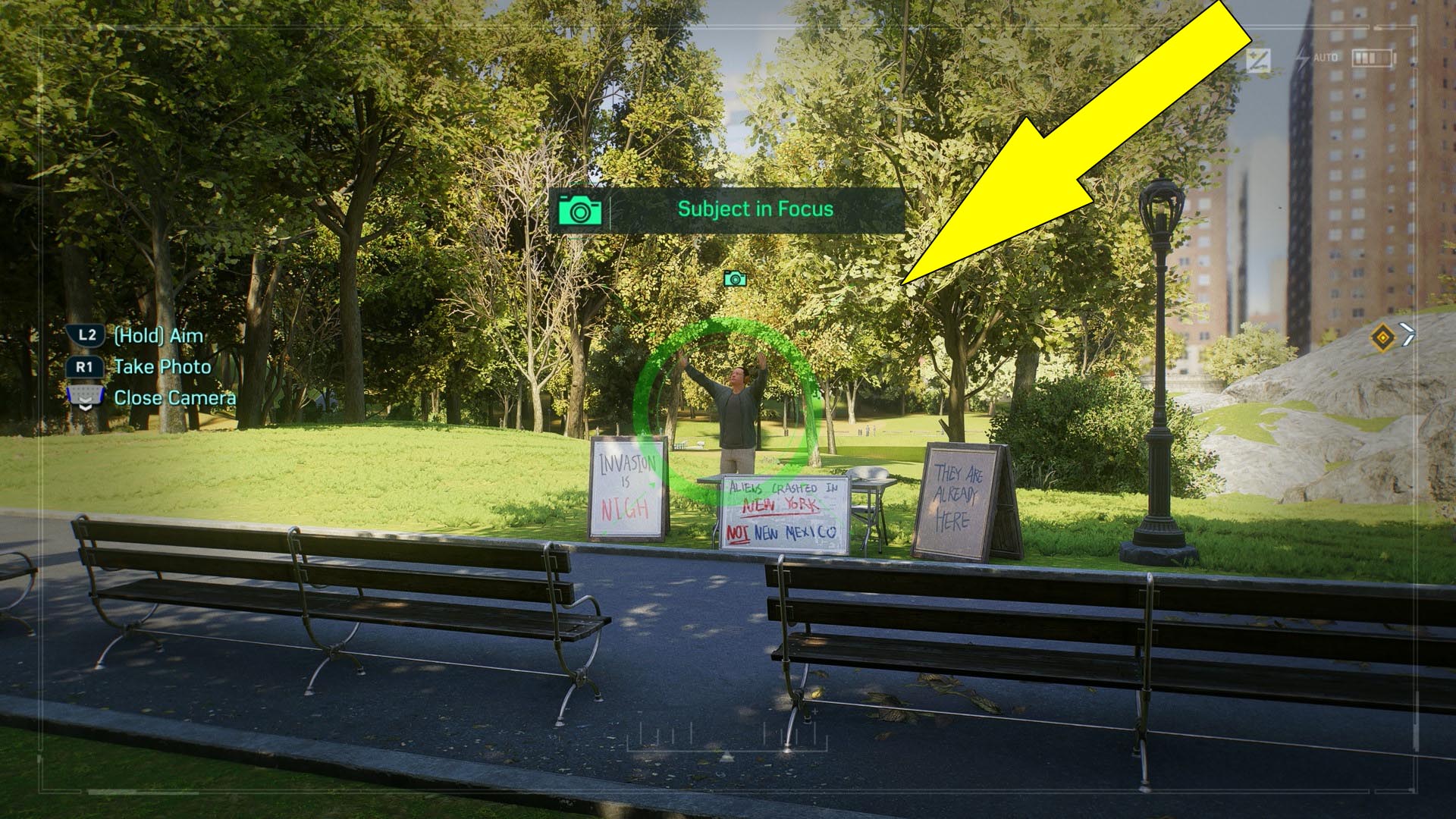Central Park Photo Op Locations Guide - Spider-Man 2