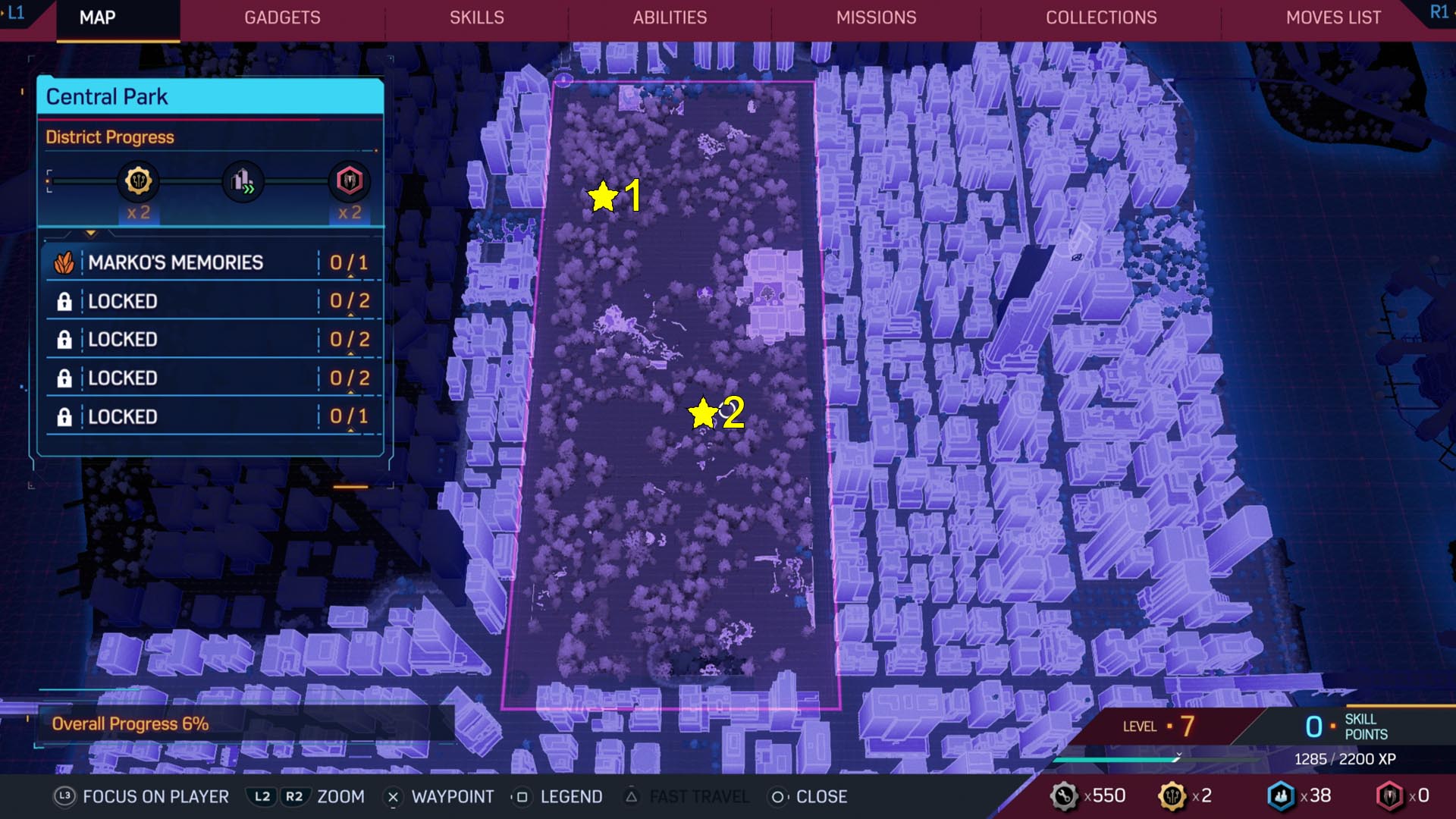 Central Park Spider-Bot Locations Guide - Spider-Man 2
