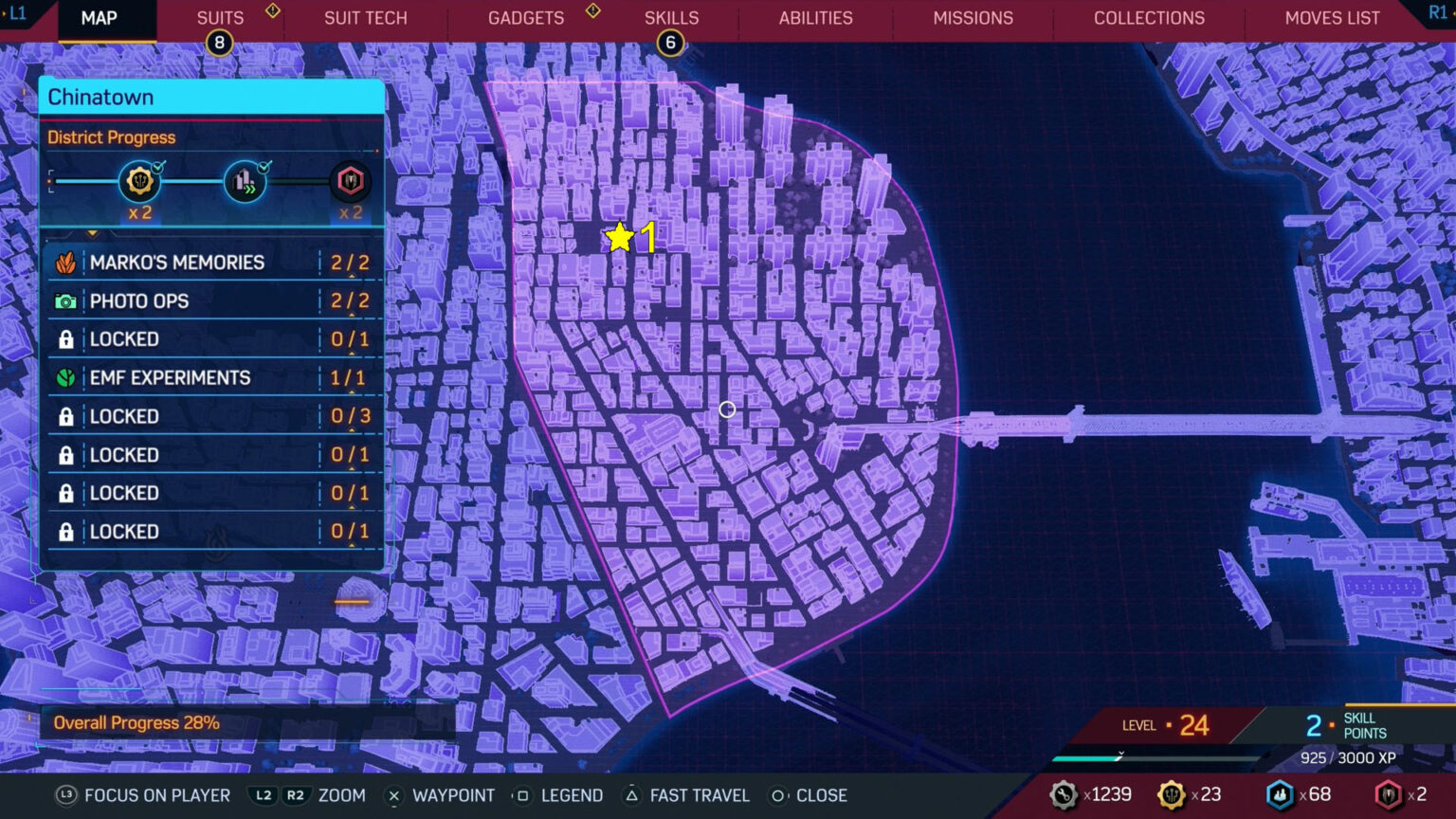 Chinatown EMF Experiment Puzzles Guide - Spider-Man 2