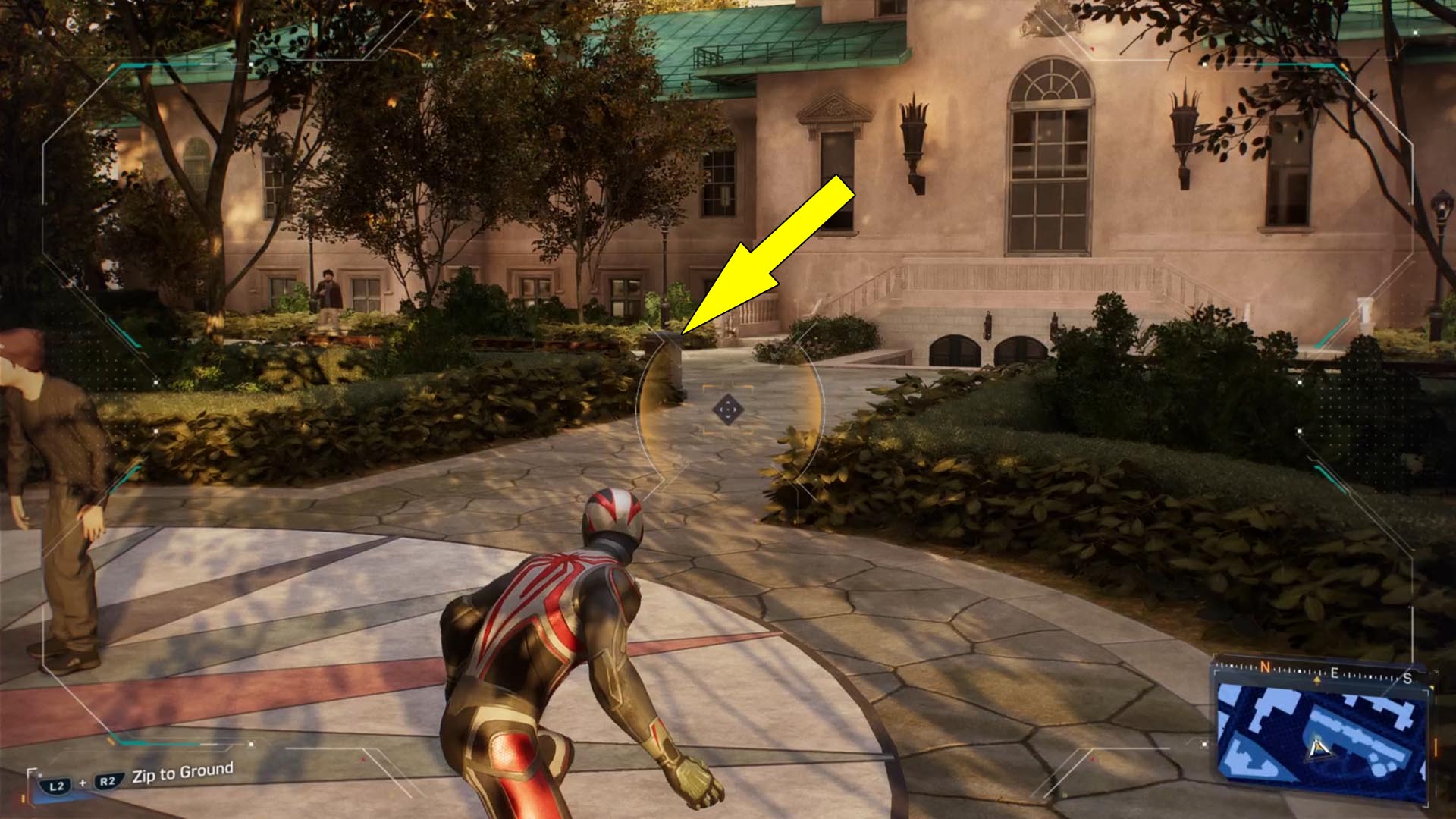 Find Grandpa Corrupted Atoms Puzzle Solution - Spider-Man 2